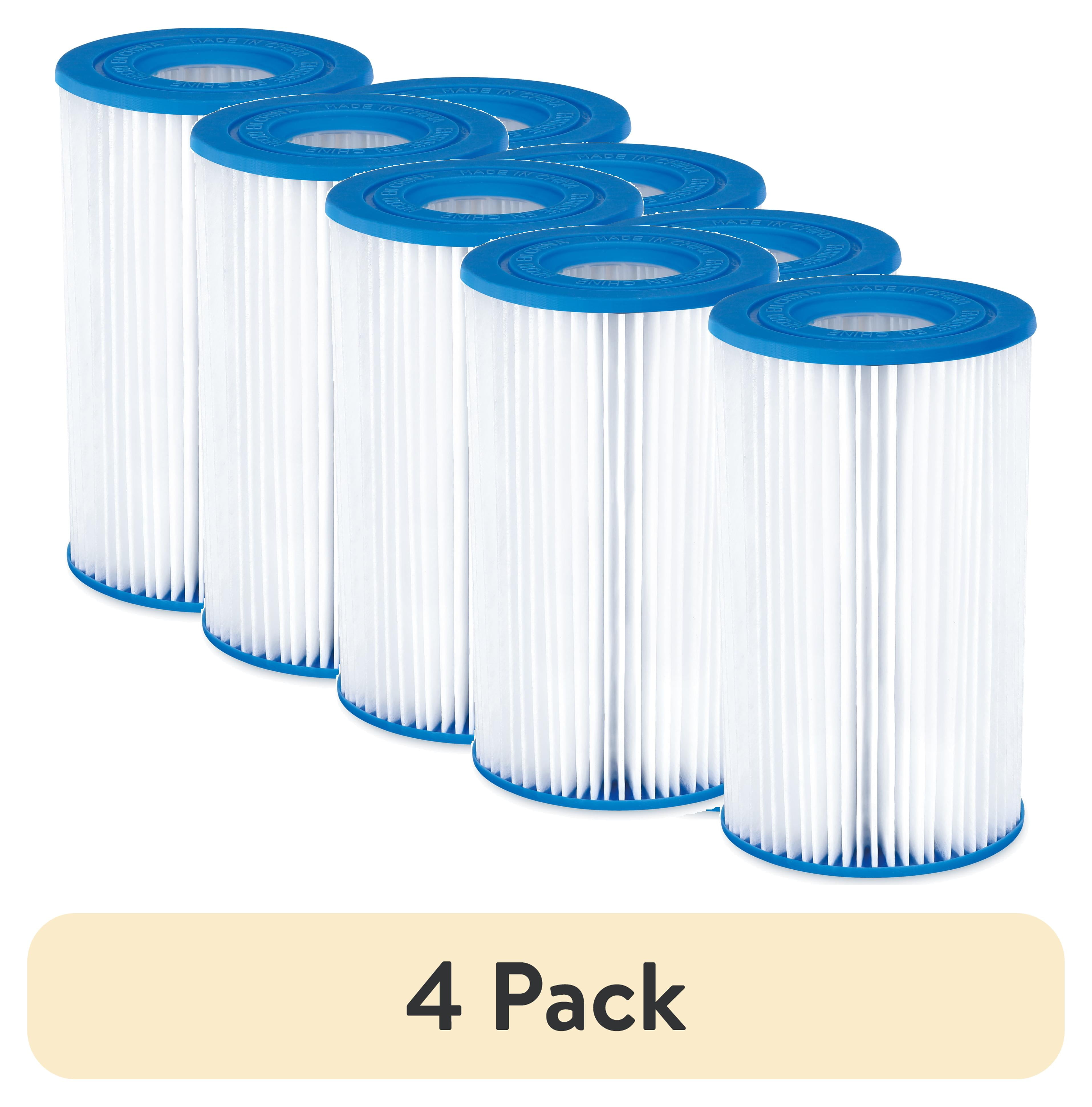 (4 pack) Bluescape Type A/C Pool Filter Cartridge 2-Pack, White, Adults ...