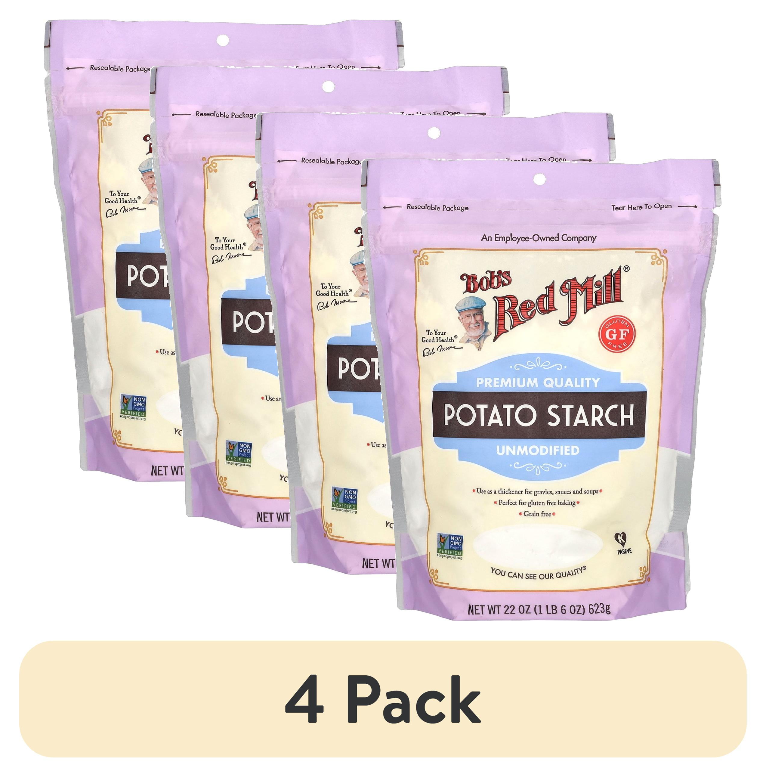 (4 pack) Bob'S Red Mill Potato Starch Gf, 22 Oz - Walmart.com