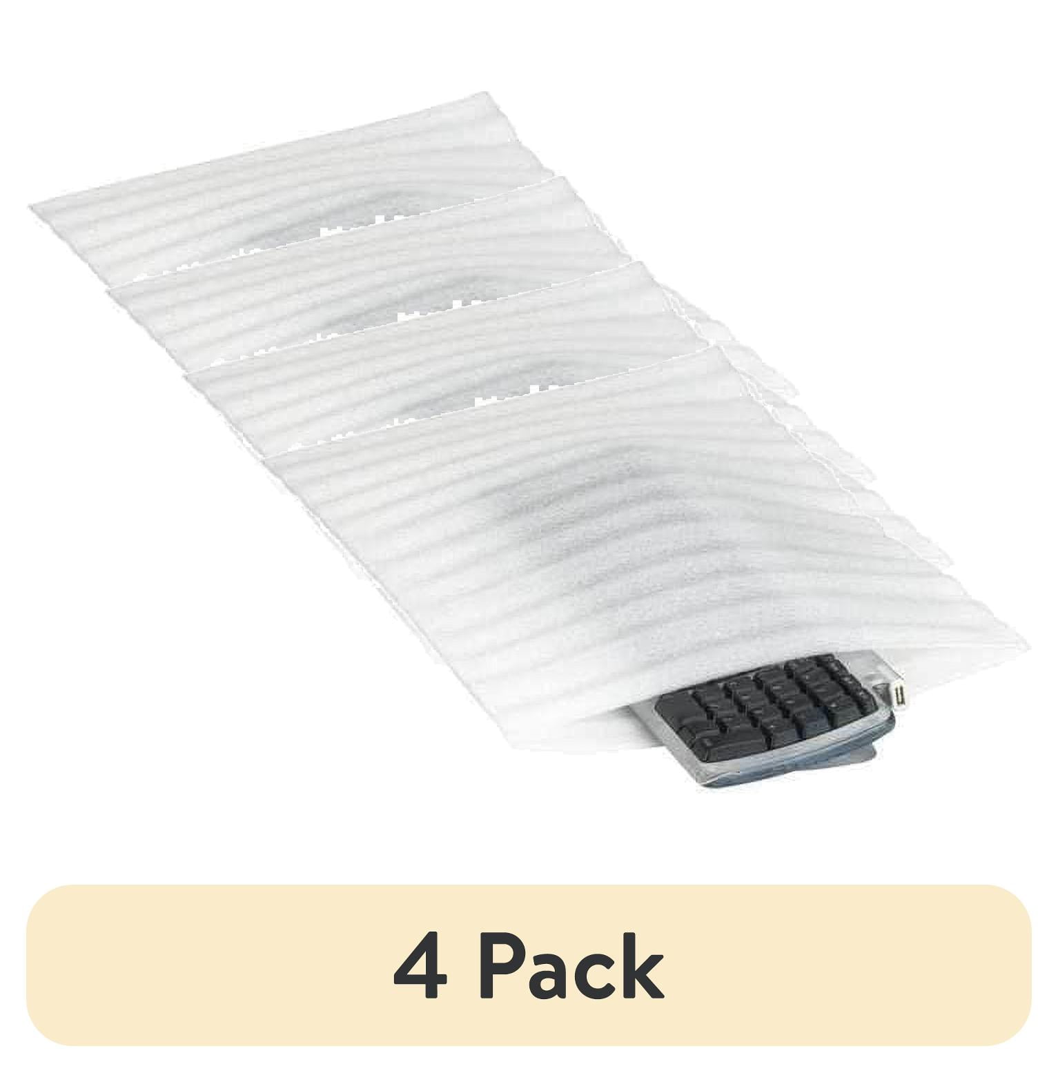 (4 pack) Partners Brand Flush Cut Foam Pouch,12x15",PK150 FP1215 ...