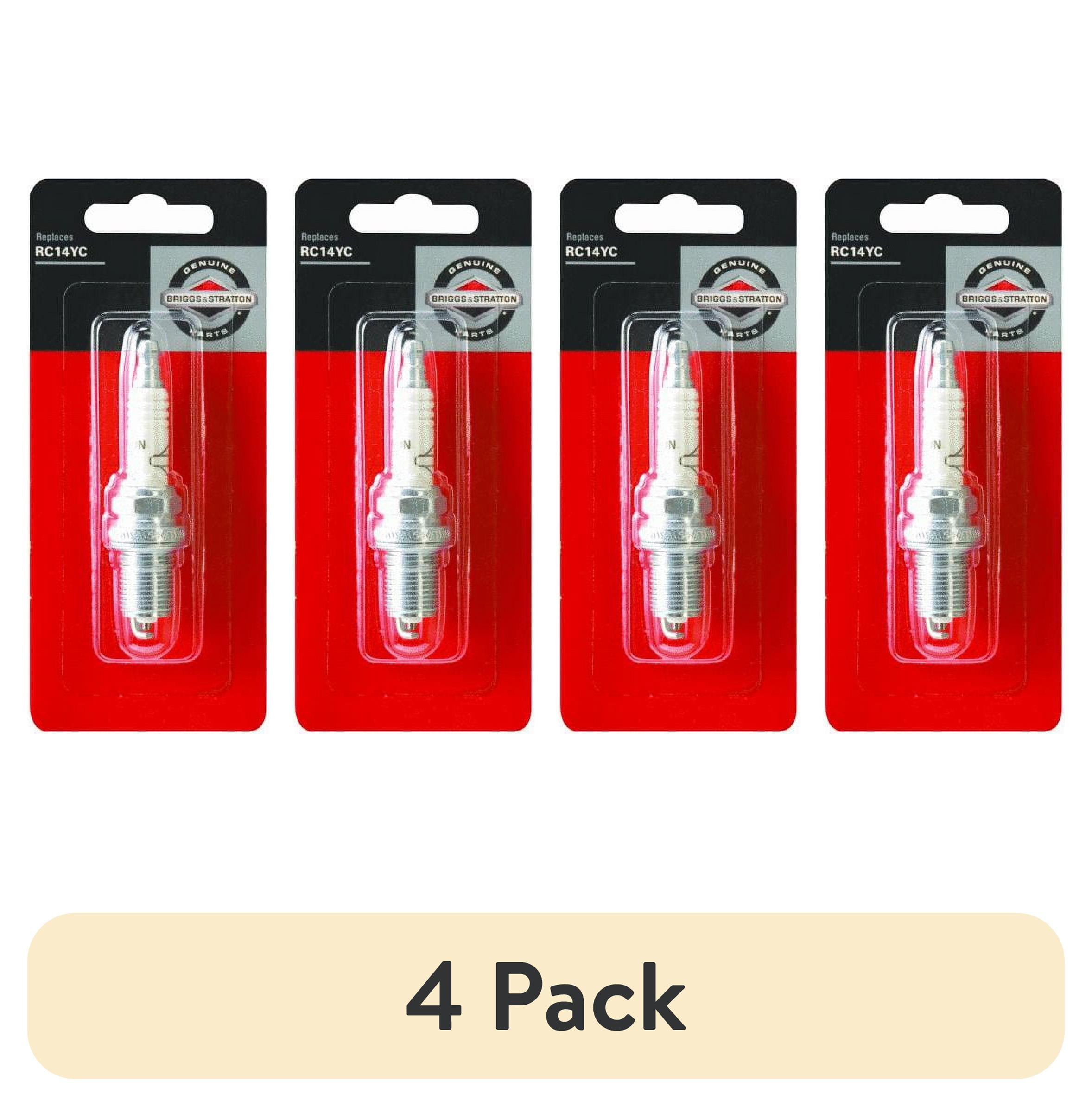 (4 pack) Briggs & Stratton Replacement Small Engine Spark Plug 5092 ...