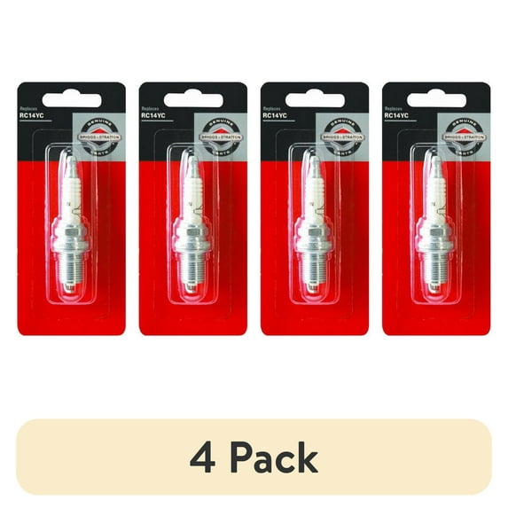 (4 pack) Briggs & Stratton Replacement Small Engine Spark Plug 5092 ...