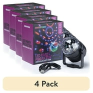 Brightside Cosmo LED Projector, Multicolor Rotating Lights, USB/Battery ...