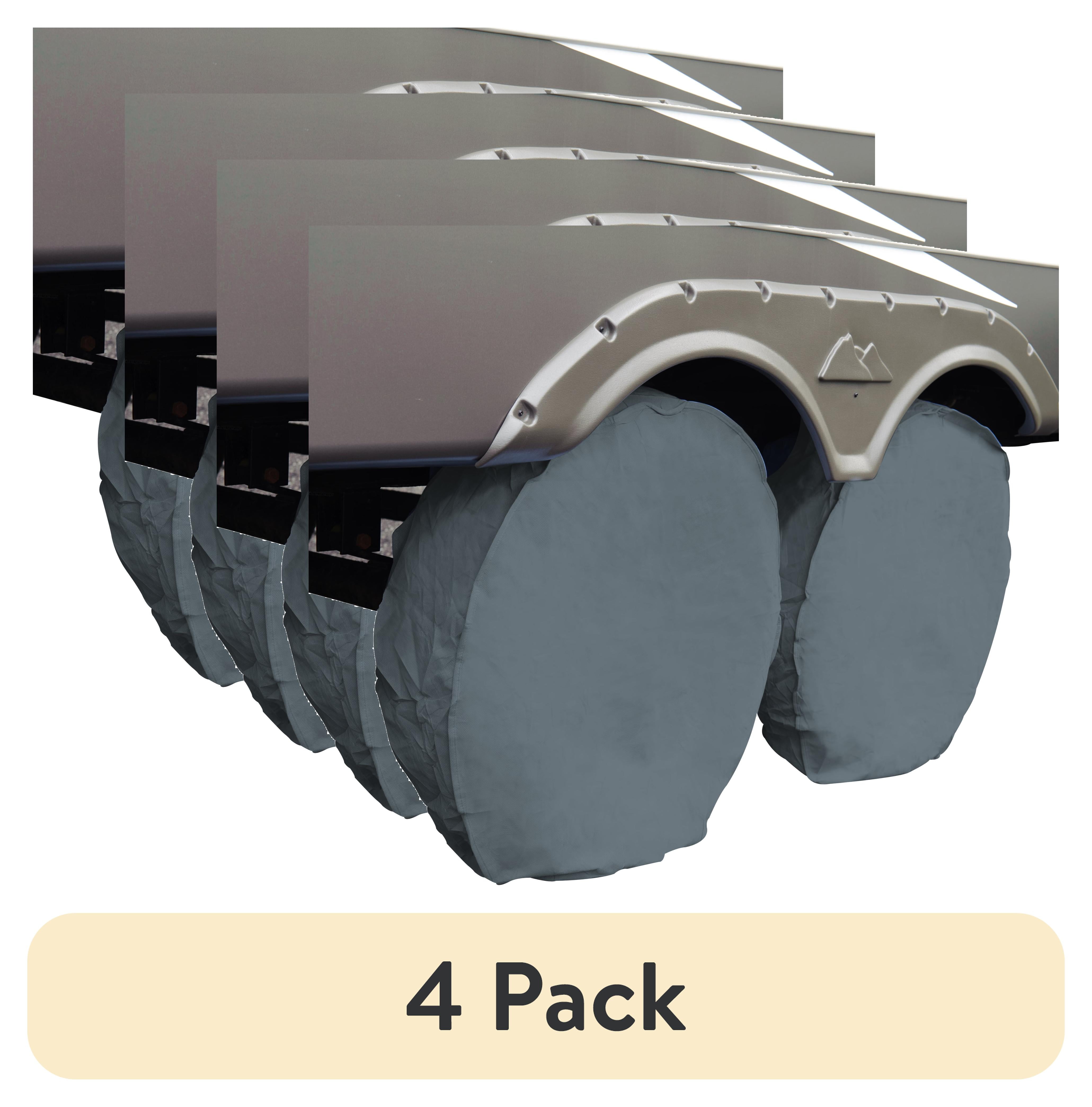 (4 pack) Budge Standard RV Wheel Covers, Durable, Weather Resistant RV ...