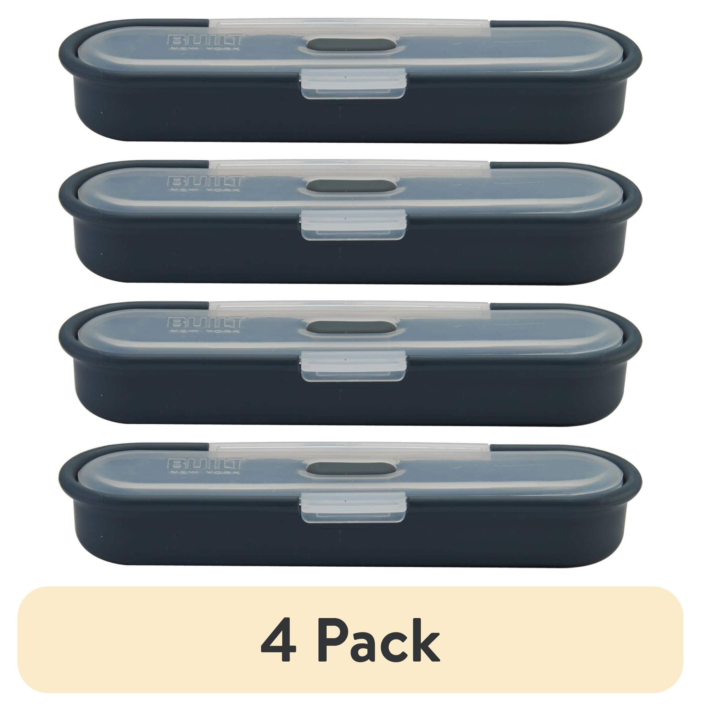 (4 pack) BUILT Gourmet 4 Piece Cutlery Set with Stainless Steel ...