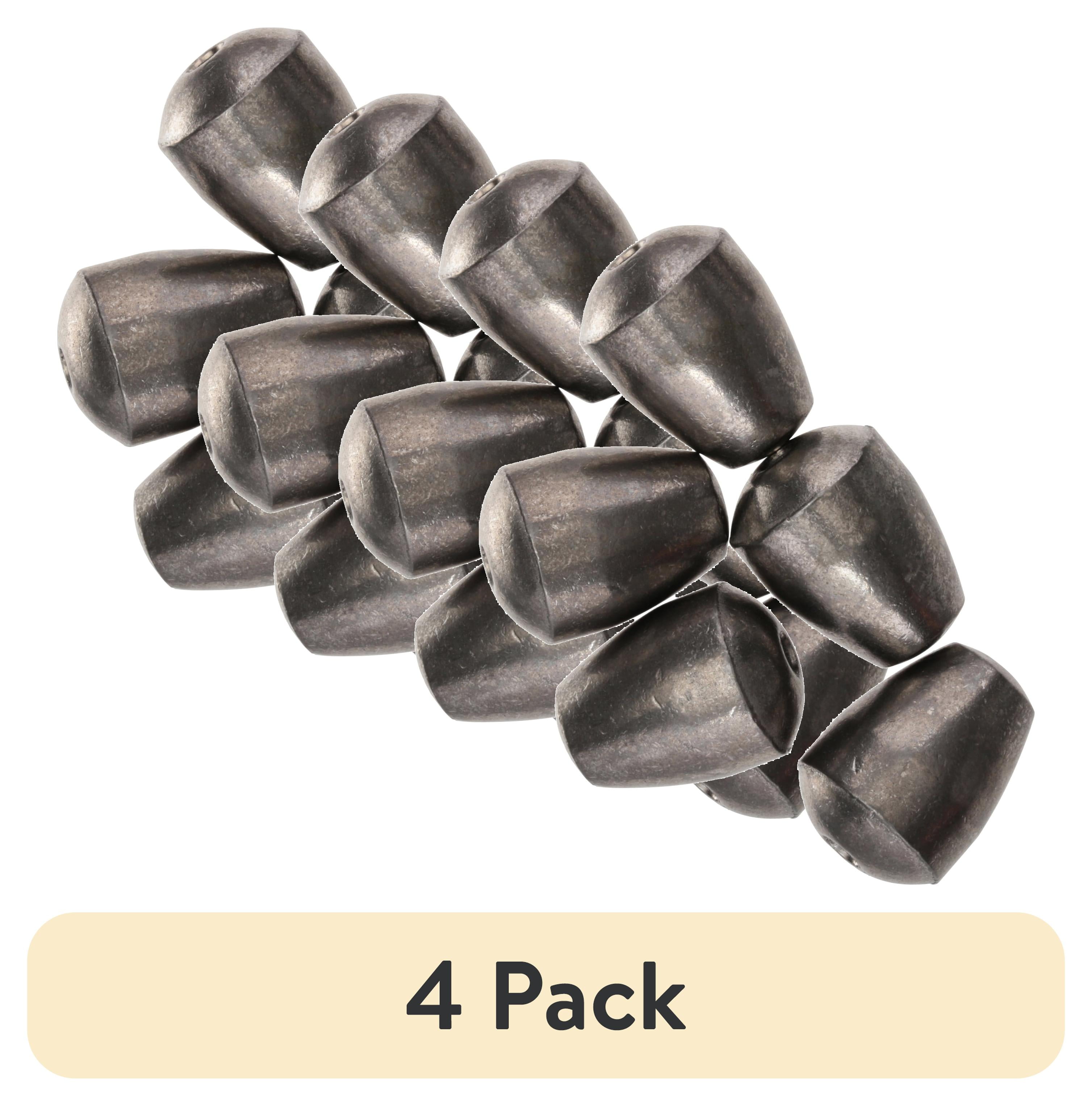 Bullet Weights Ultra Steel Egg Sinker 1/2 oz Fishing Weights 4 Pack ...