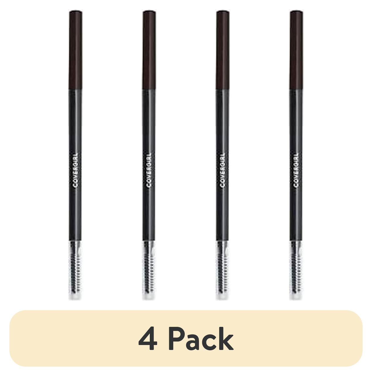 (4 pack) COVERGIRL Easy Breezy Brow Micro-Fine + Define Pencil, Rich ...