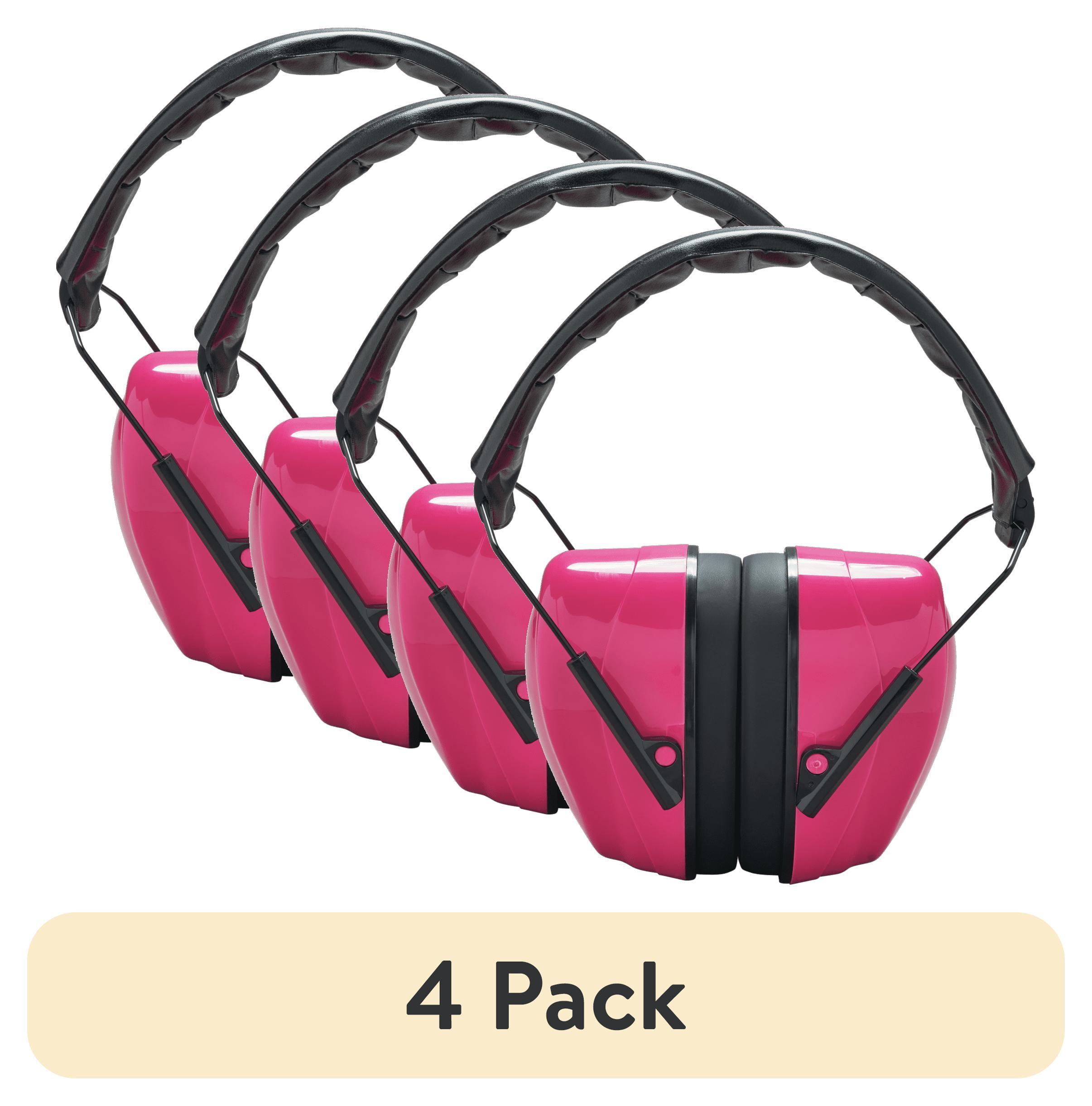 (4 pack) Champion Pink Passive Ear Muffs Carded Pack - Walmart.com
