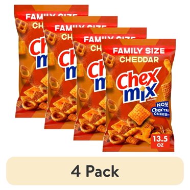 Chex Mix Indulgent Snack Mix with Chocolate Pieces and Pretzels Family ...