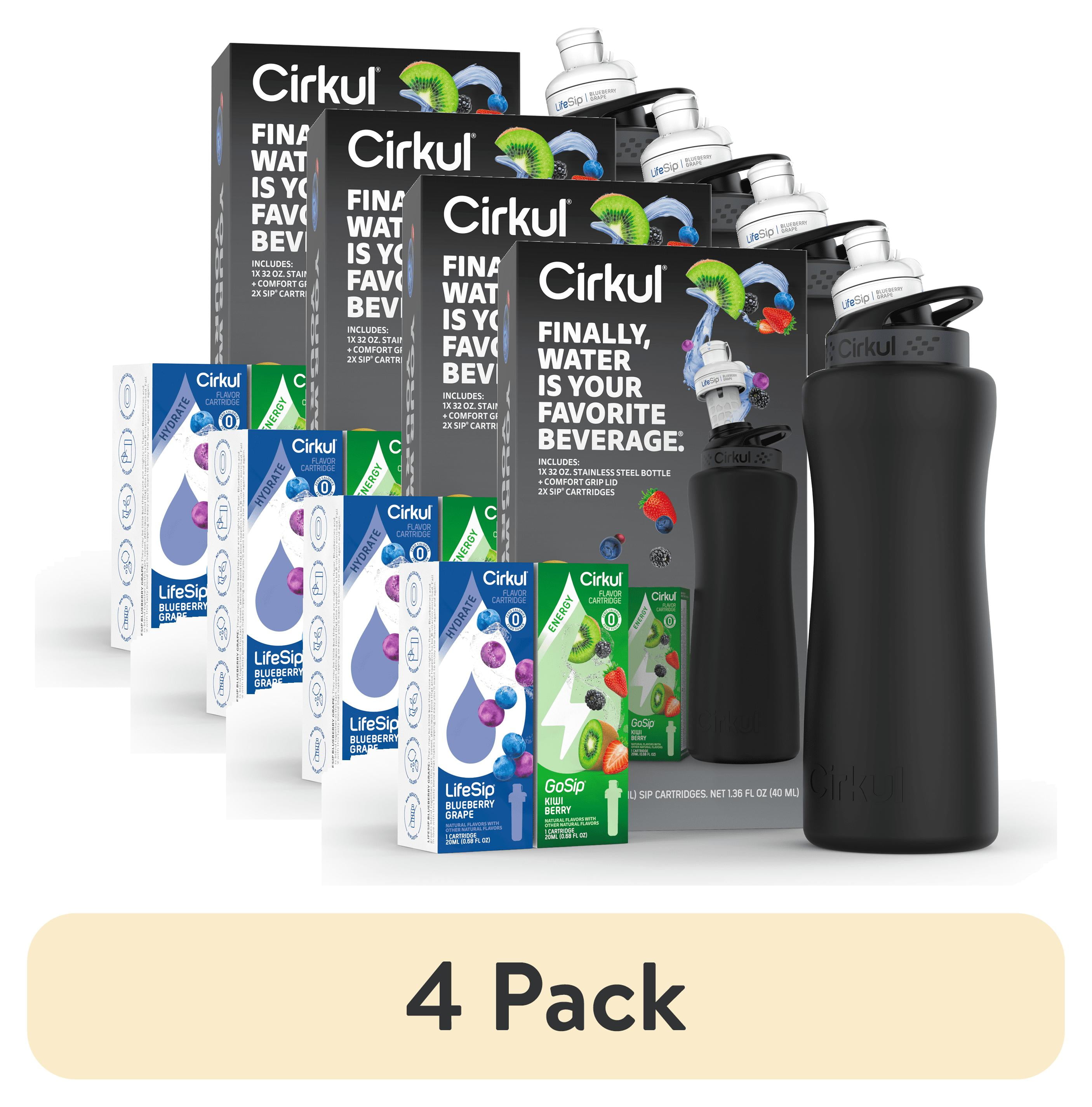 Brandclub - (4 pack) Cirkul 32oz Matte Black Stainless Steel Starter ...