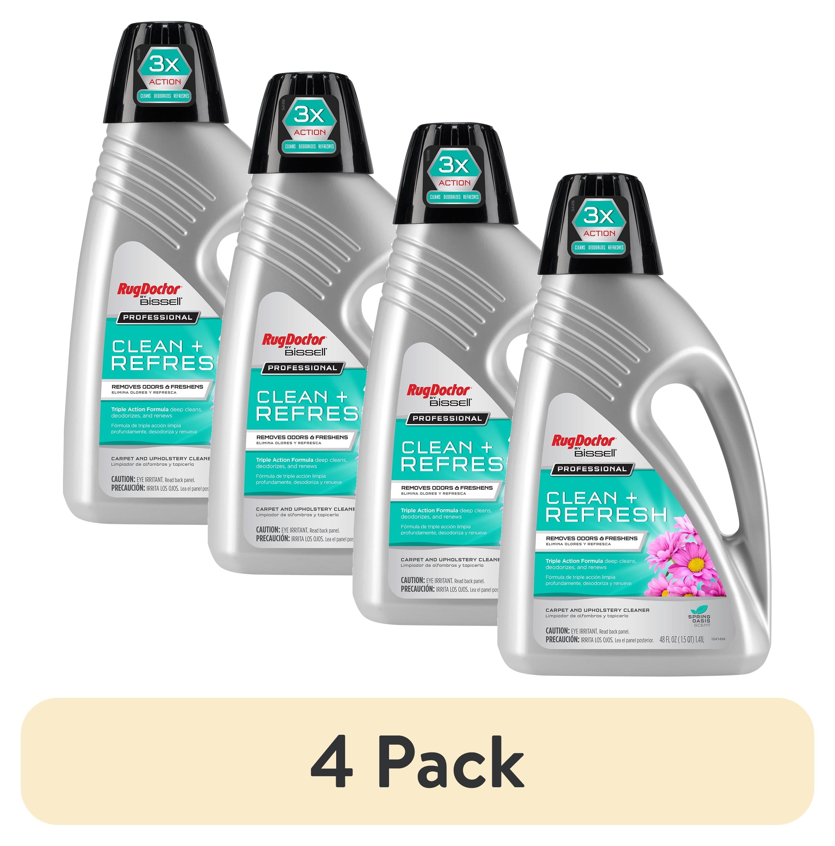 (4 pack) Rug Doctor by BISSELL Clean & Refresh Carpet Cleaner 48oz ...