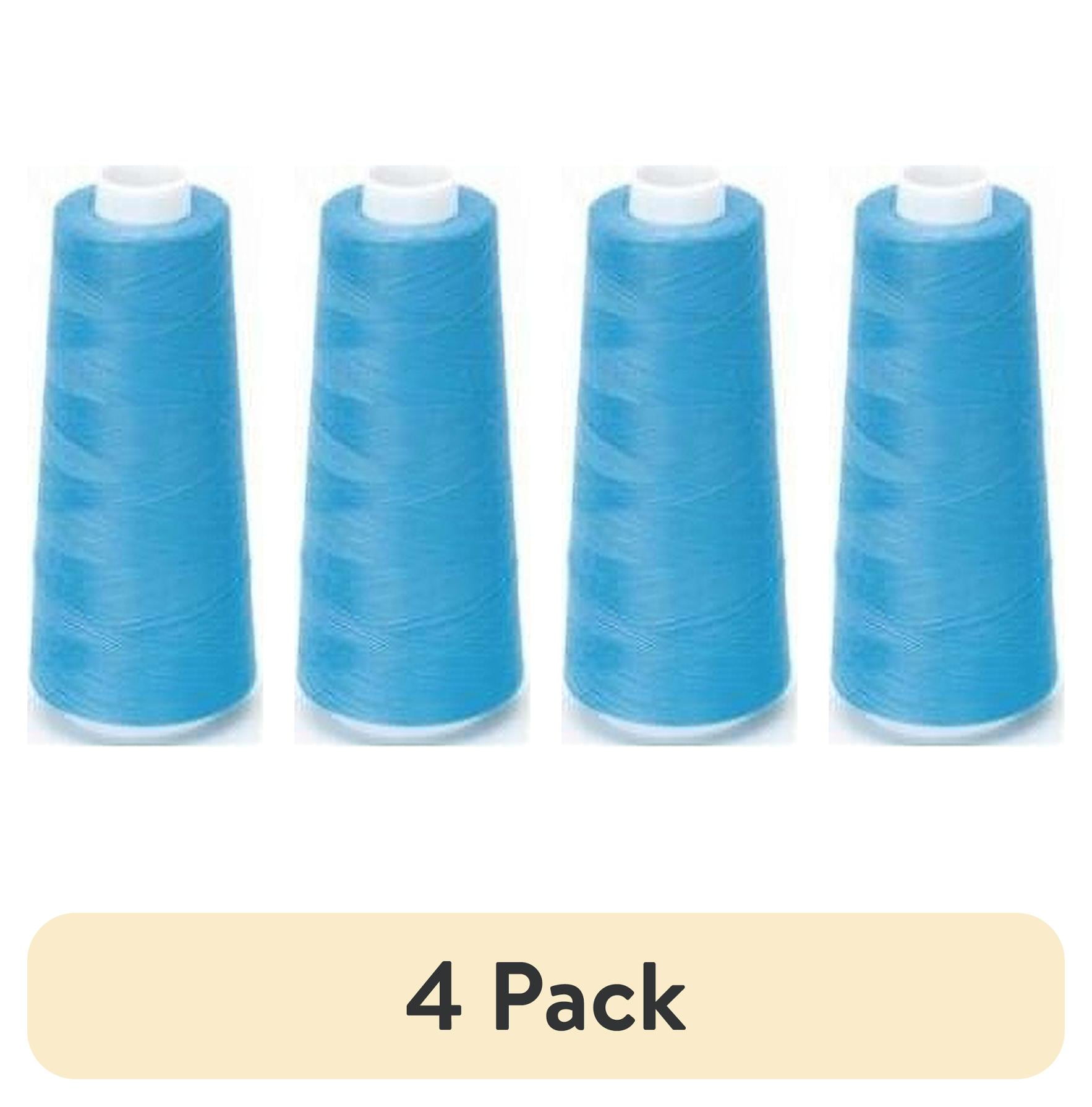 (4 pack) Coats & Clark Surelock Cone Wedgewood Polyester Thread, 3000 ...