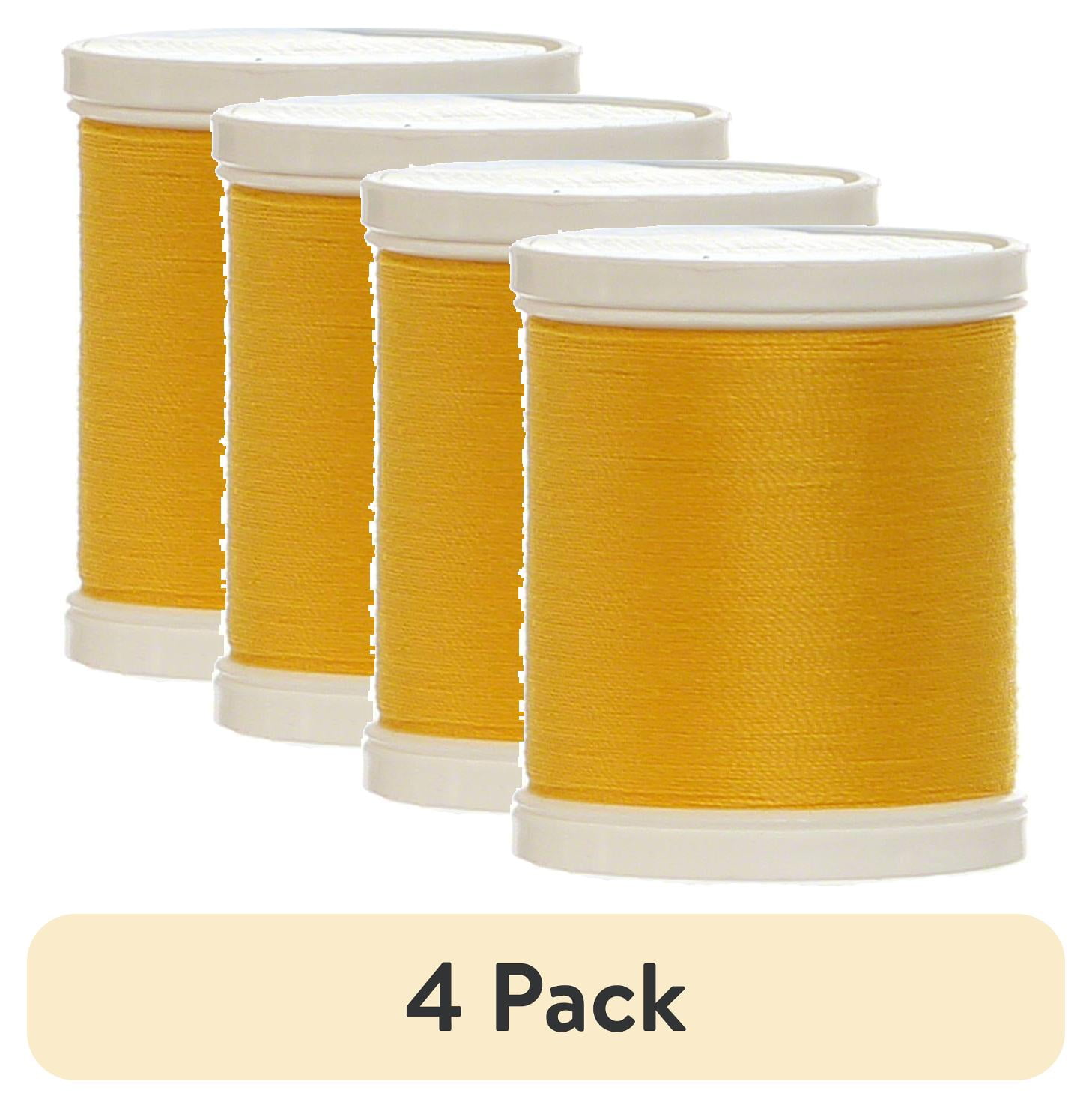 (4 pack) Coats Dual Duty XP General Purpose Thread 125yd-Bright Gold ...