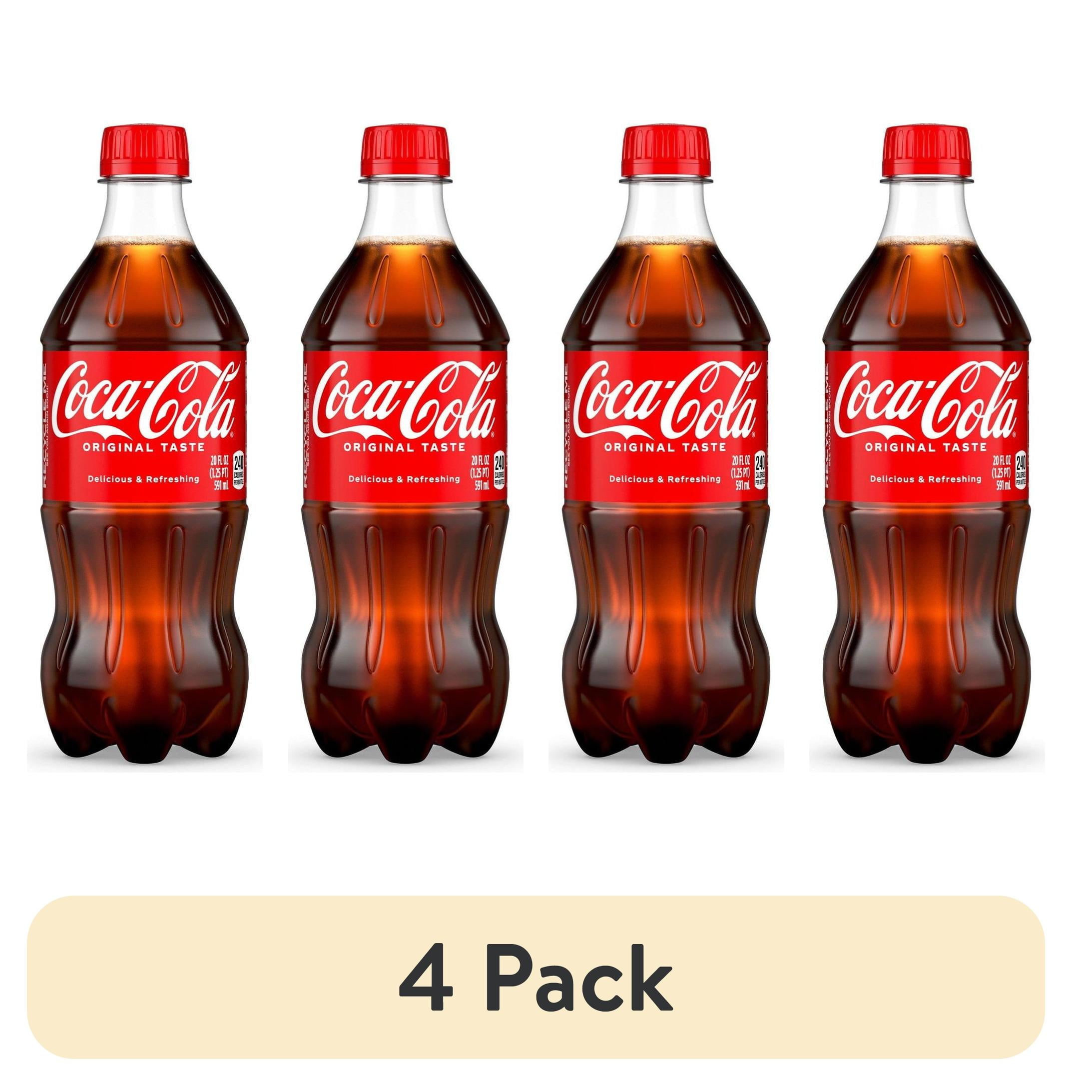 (4 pack) Coca-Cola Classic Coke - 20 oz- Pack of 2 - Walmart.com