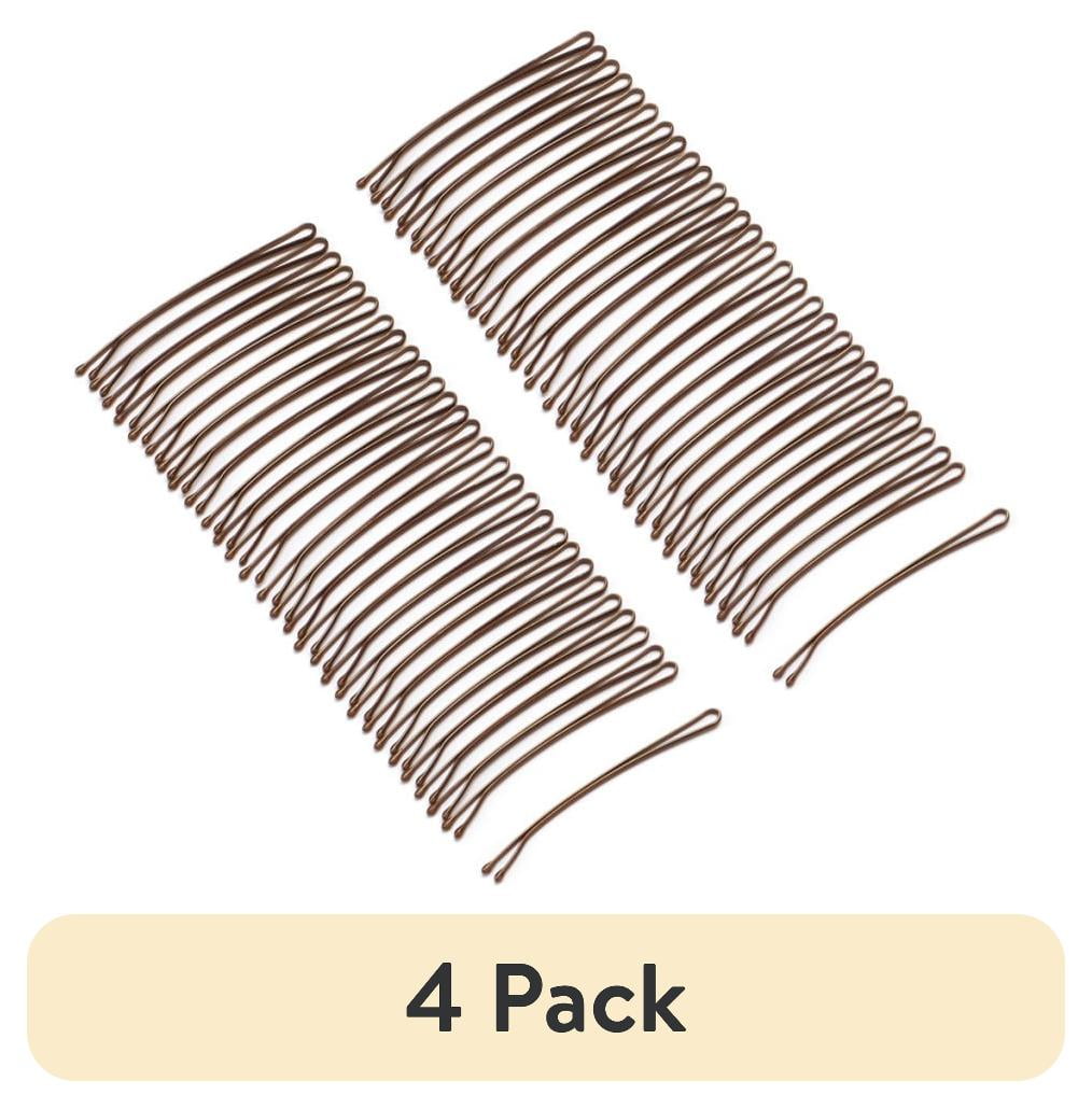 (4 pack) Conair Curved Bobby Pins for Pin Ups and Simple Styling Across ...