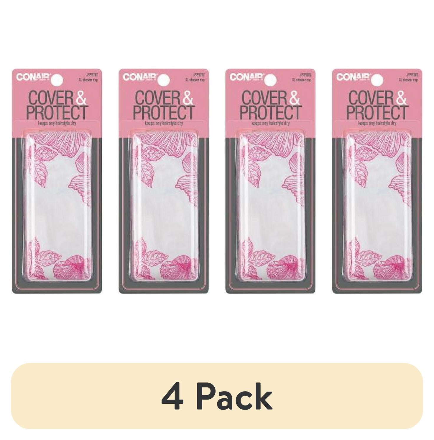 (4 pack) Conair XL Shower Cap, 1.0 CT - Walmart.com