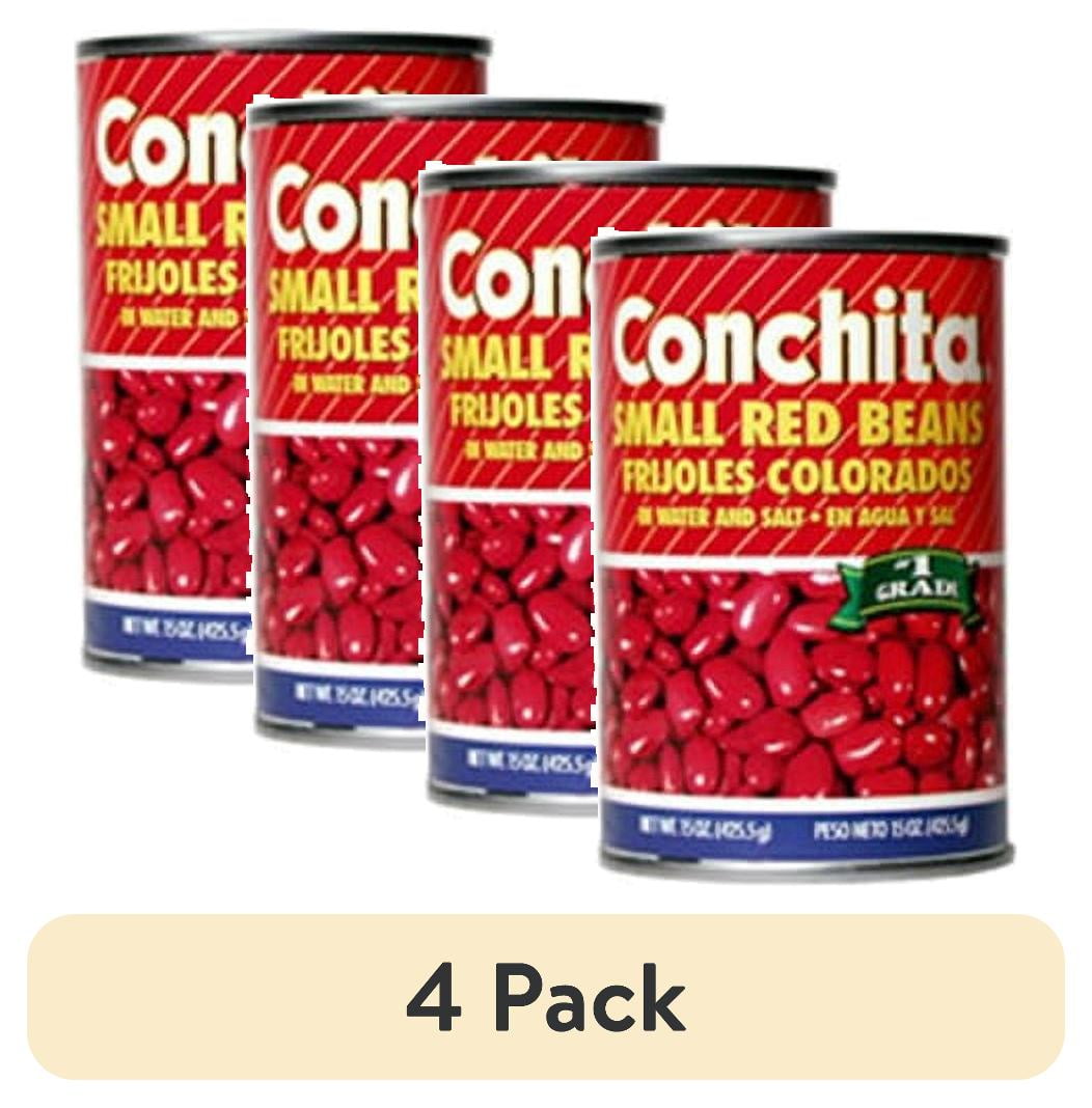 (4 pack) Conchita Small Red Beans In Water & Salt, 15.5 oz - Walmart.com