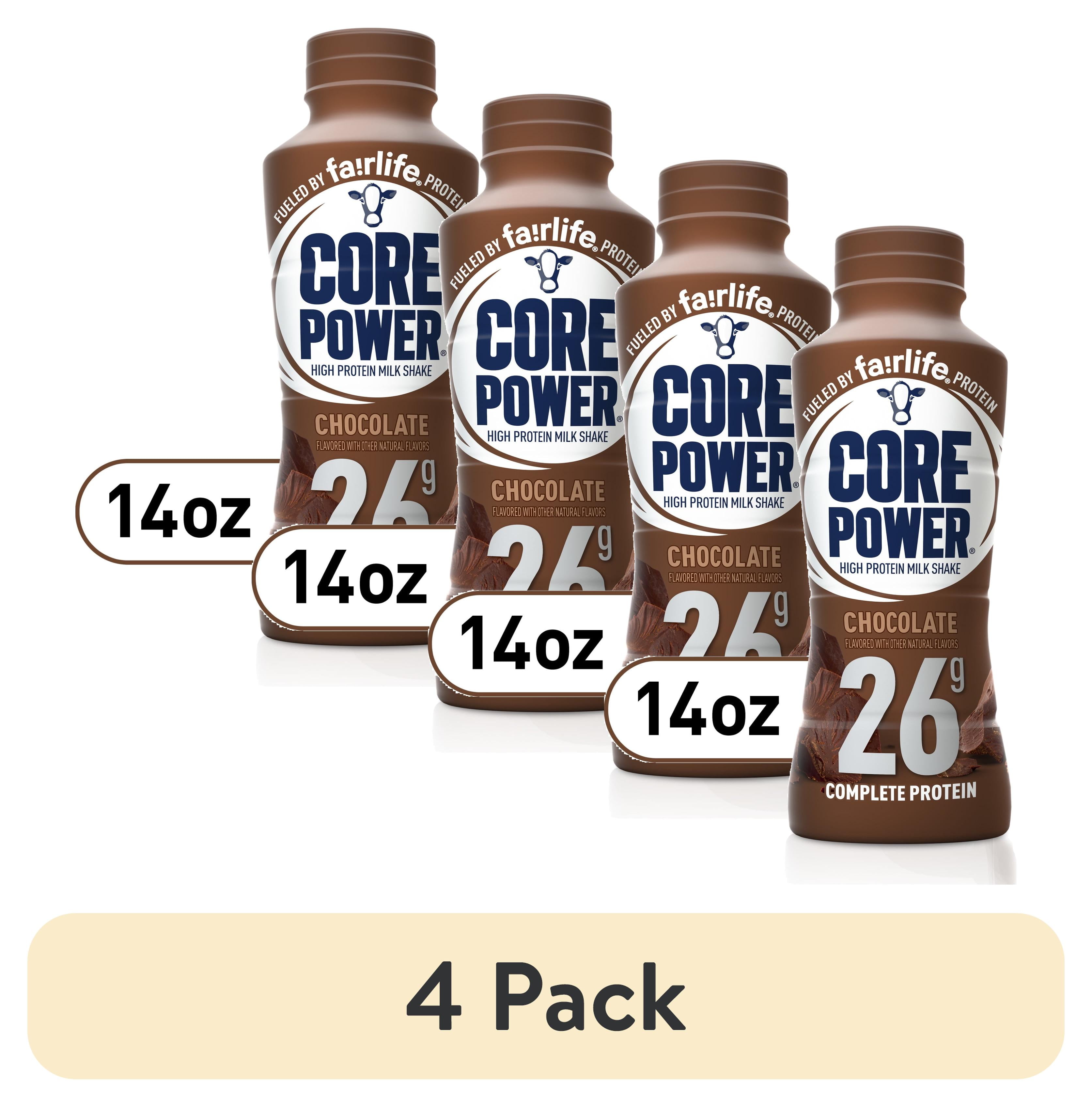(4 pack) Core Power Protein Shake with 26g Protein by fairlife Milk ...