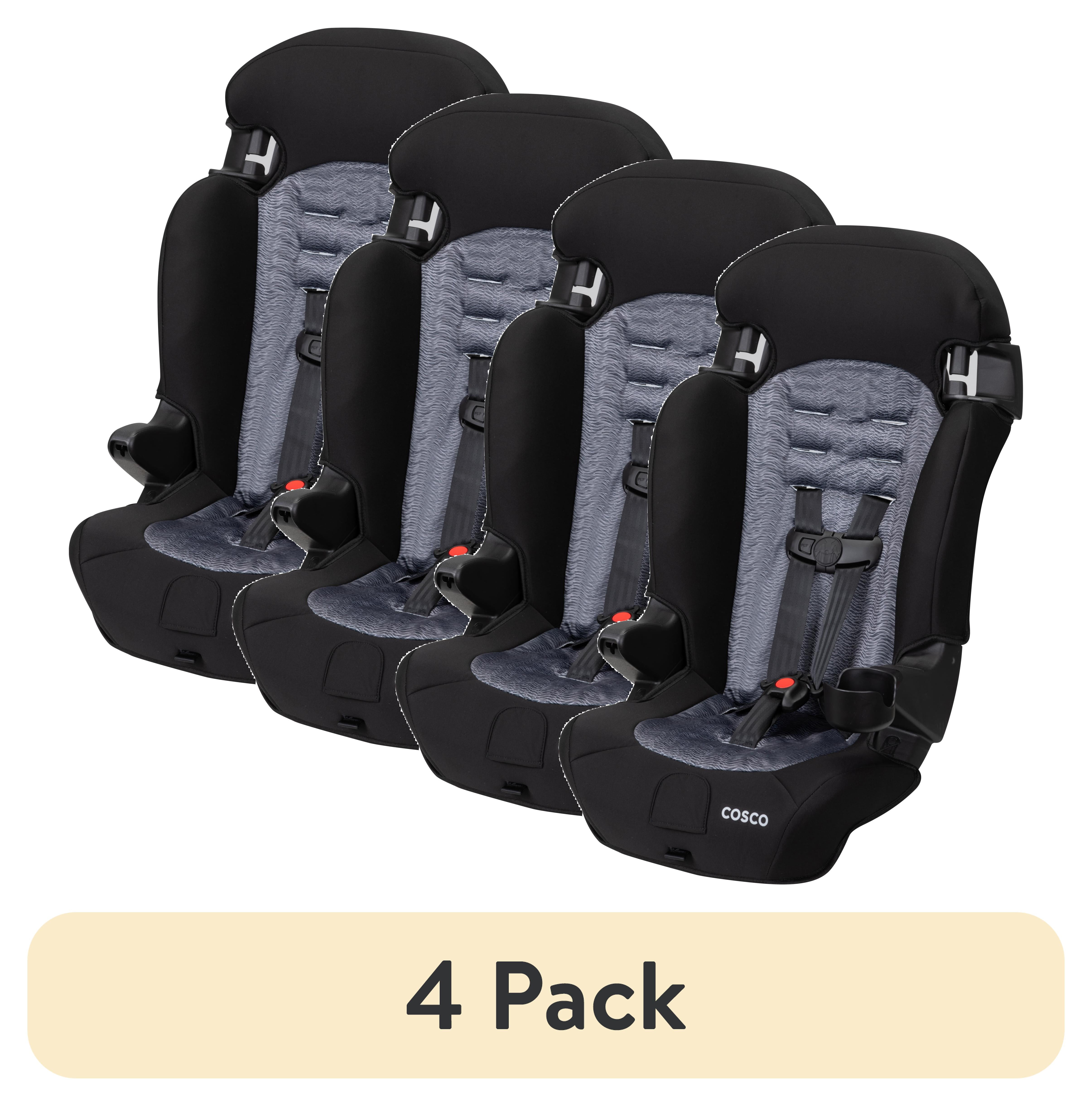 (4 pack) Cosco Kids Finale 2-in-1 Booster Car Seat, Fiberwave, Toddler, Unisex - Walmart.com