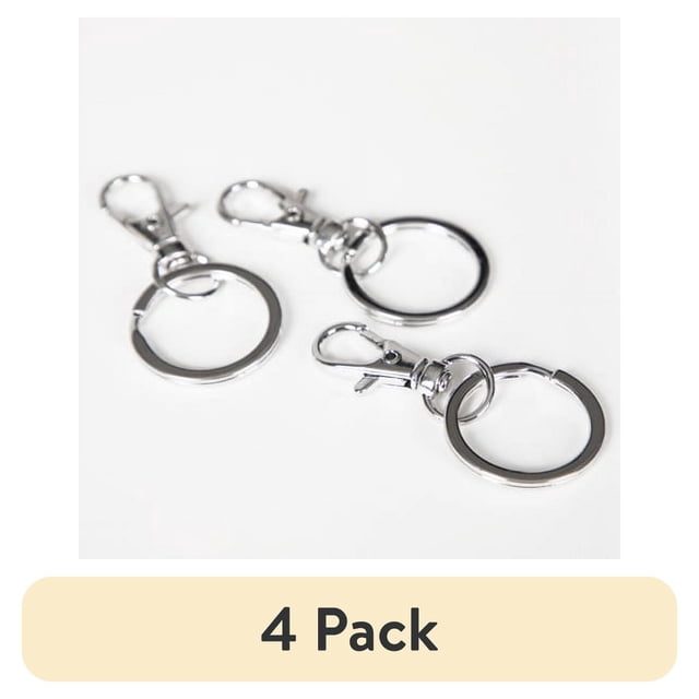 (4 pack) Cousin DIY 54mm Metal Key Rings for Keychain and Lanyard ...