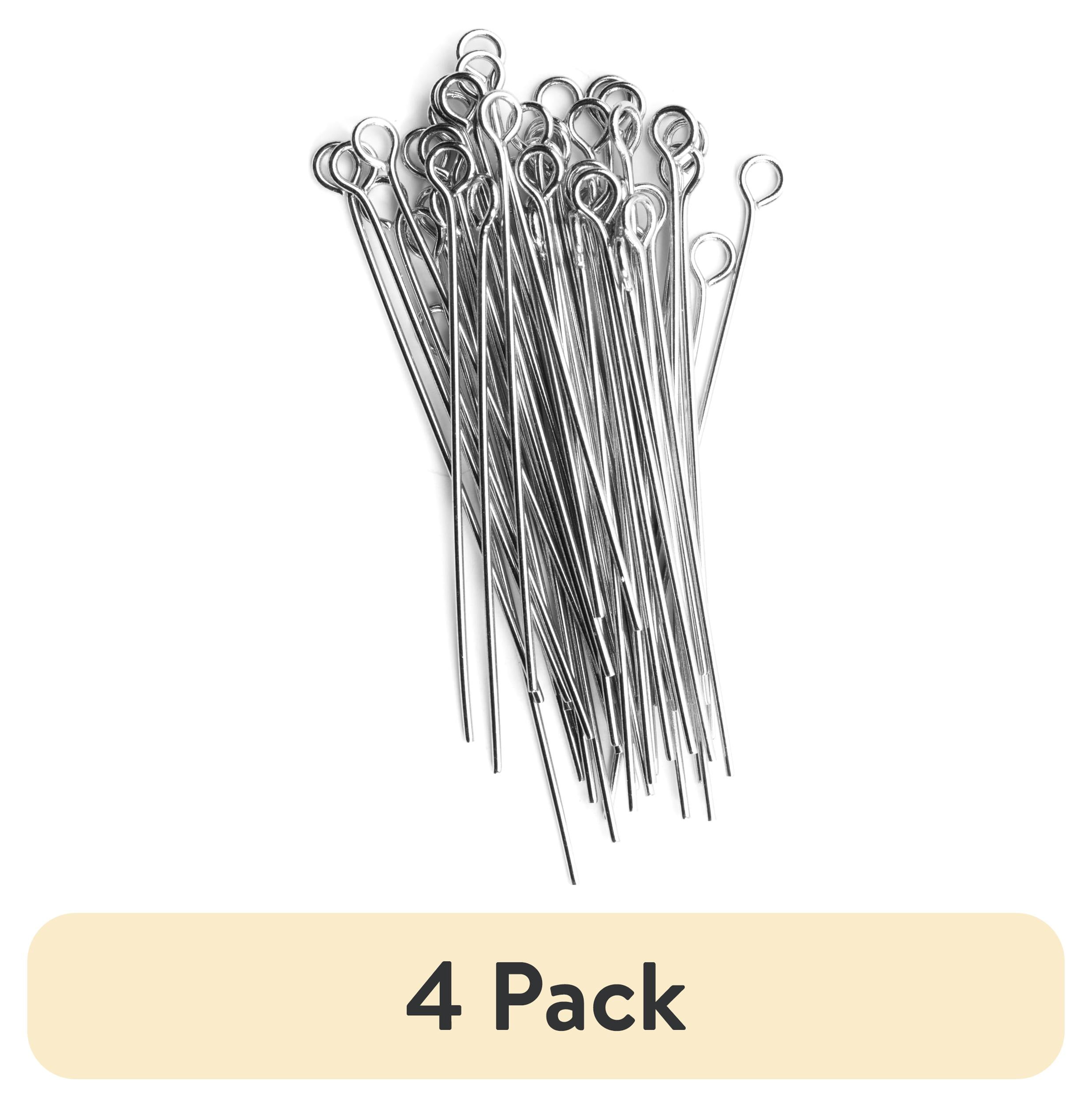 (4 pack) Cousin DIY Silver Metal Eye Pin Bulk Pack, 315 Piece, 2 inch ...