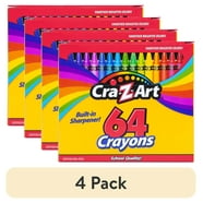 Crayola Bulk Pack Set, Red Crayons, 12/box | Bundle of 5 Regular Boxes ...