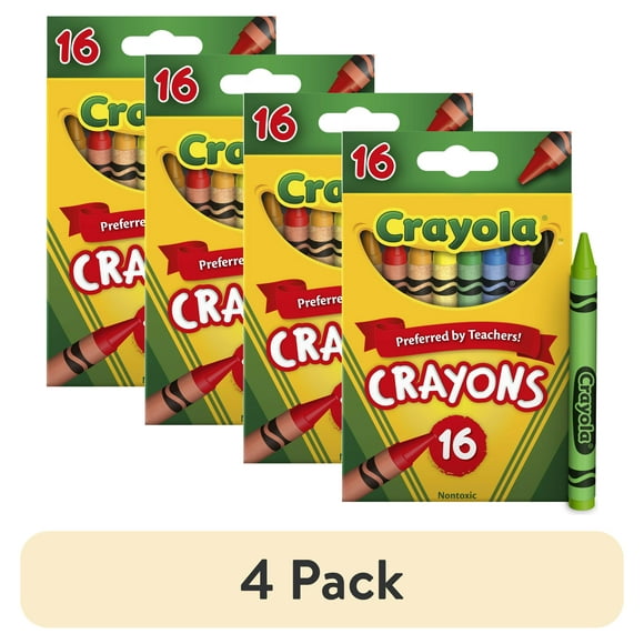 4 Pack Crayons