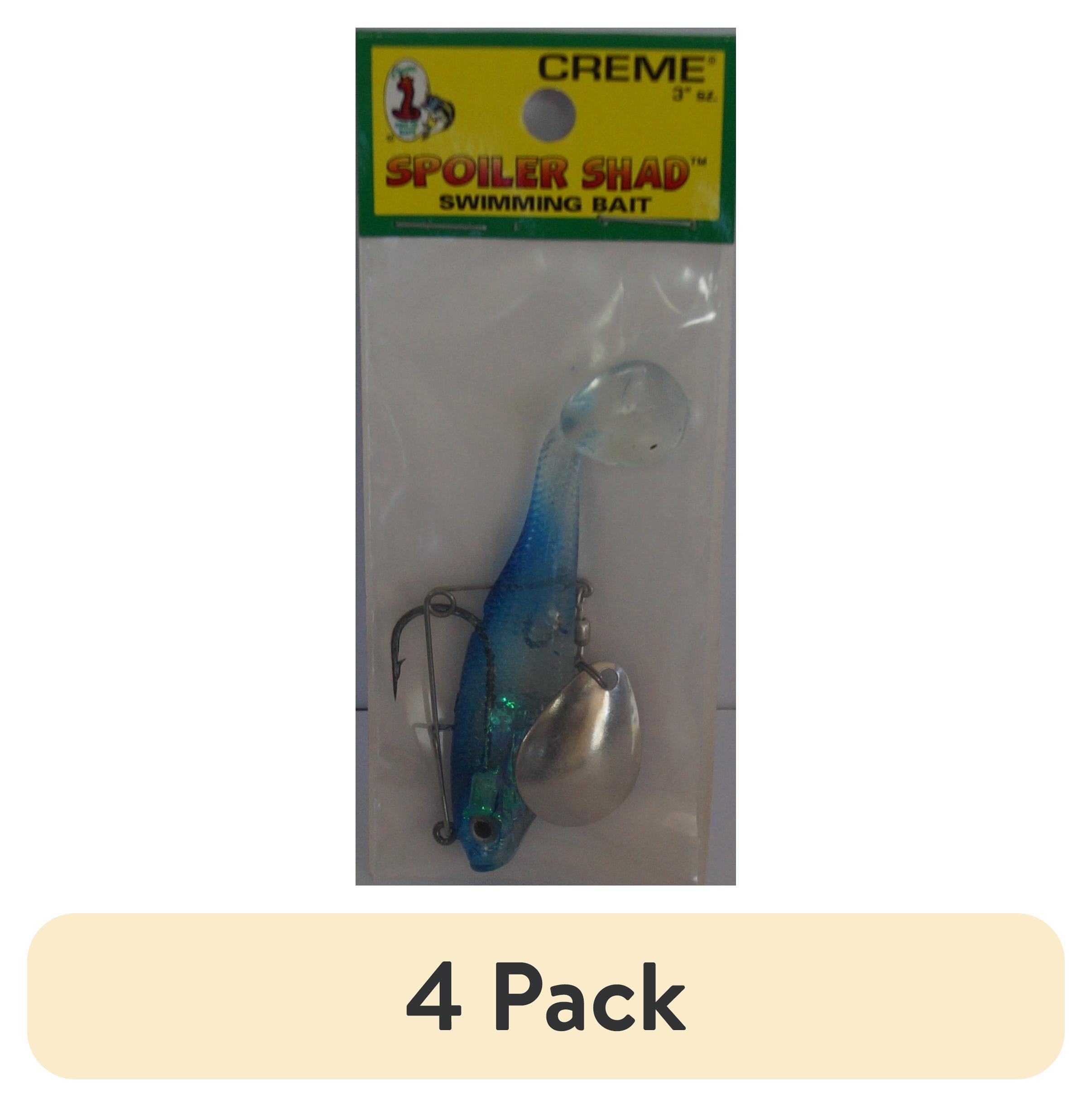 Creme 3 Spoiler Spin Shad Swim Bait Lure - Blue - Walmart.com
