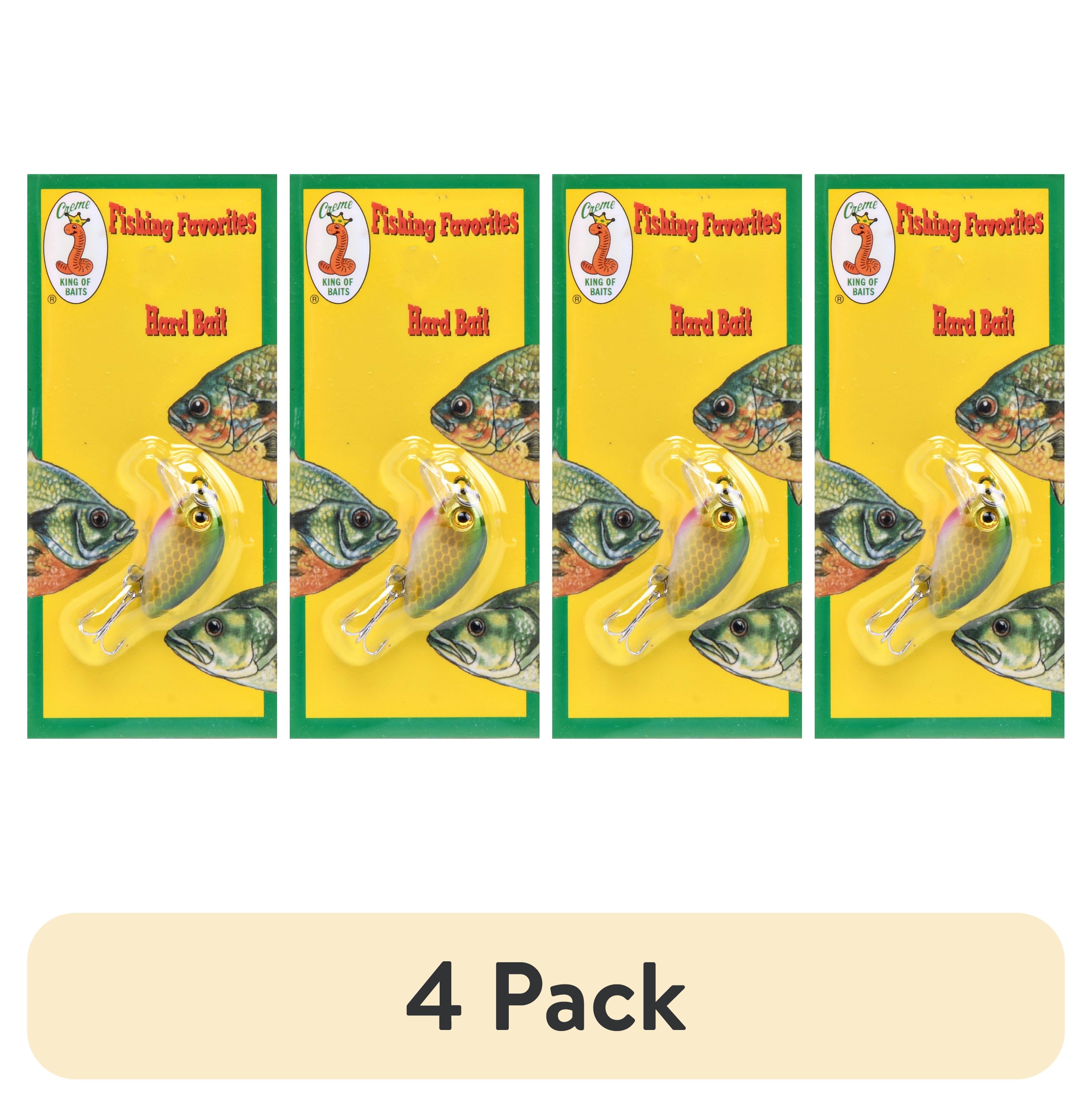 (4 pack) Creme Lure Ultra Light Crankbait, Tenn. Shad - Walmart.com