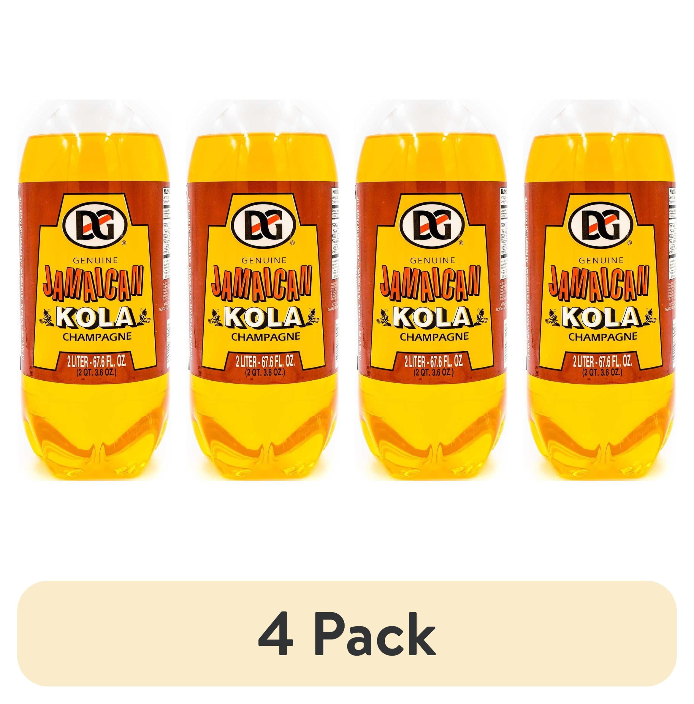 (4 pack) D & G Jamaican Soda, Kola Champagne, 67.6 Fl Oz - Walmart.com