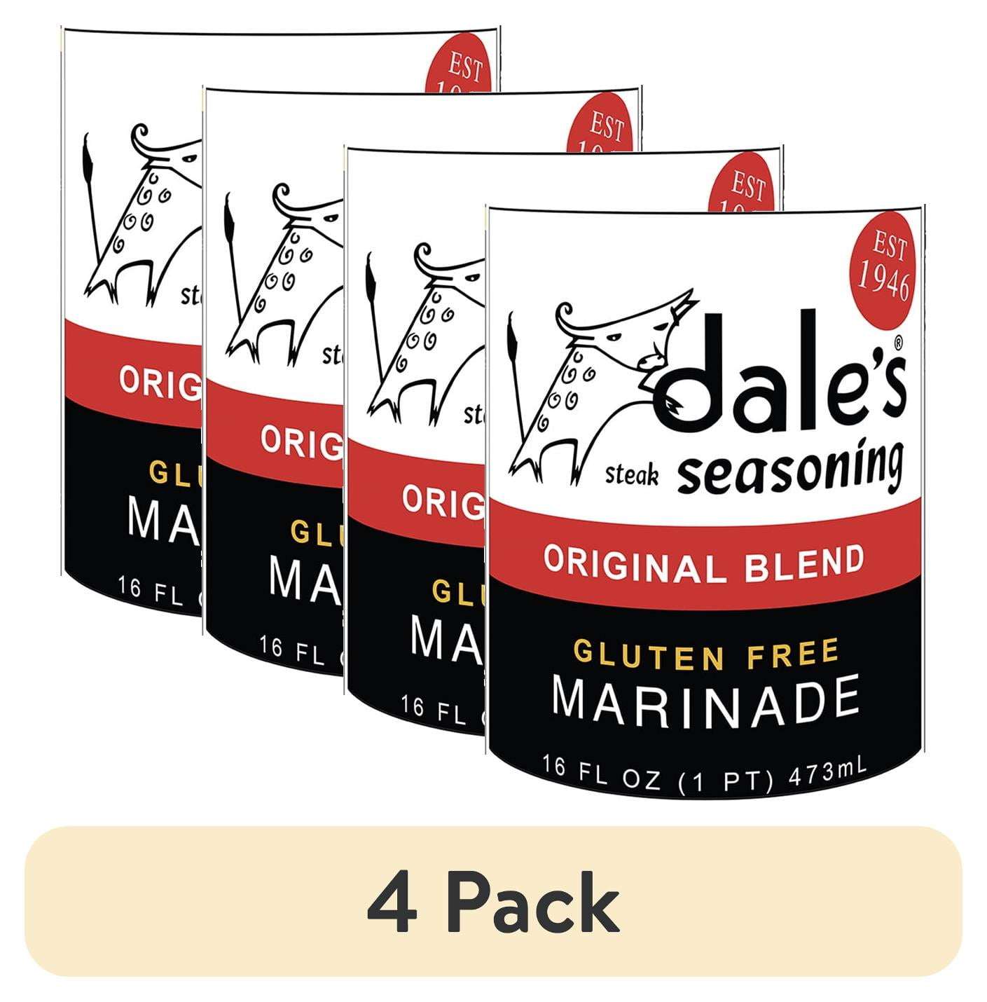 (4 pack) Dale's Seasoning, Steak Seasoning, 16 fl. oz. Bottle, Liquid ...
