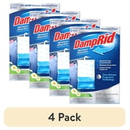 DampRid Refill Bag, 42 oz., 4-Pack - Fragrance Free Moisture Absorbers ...