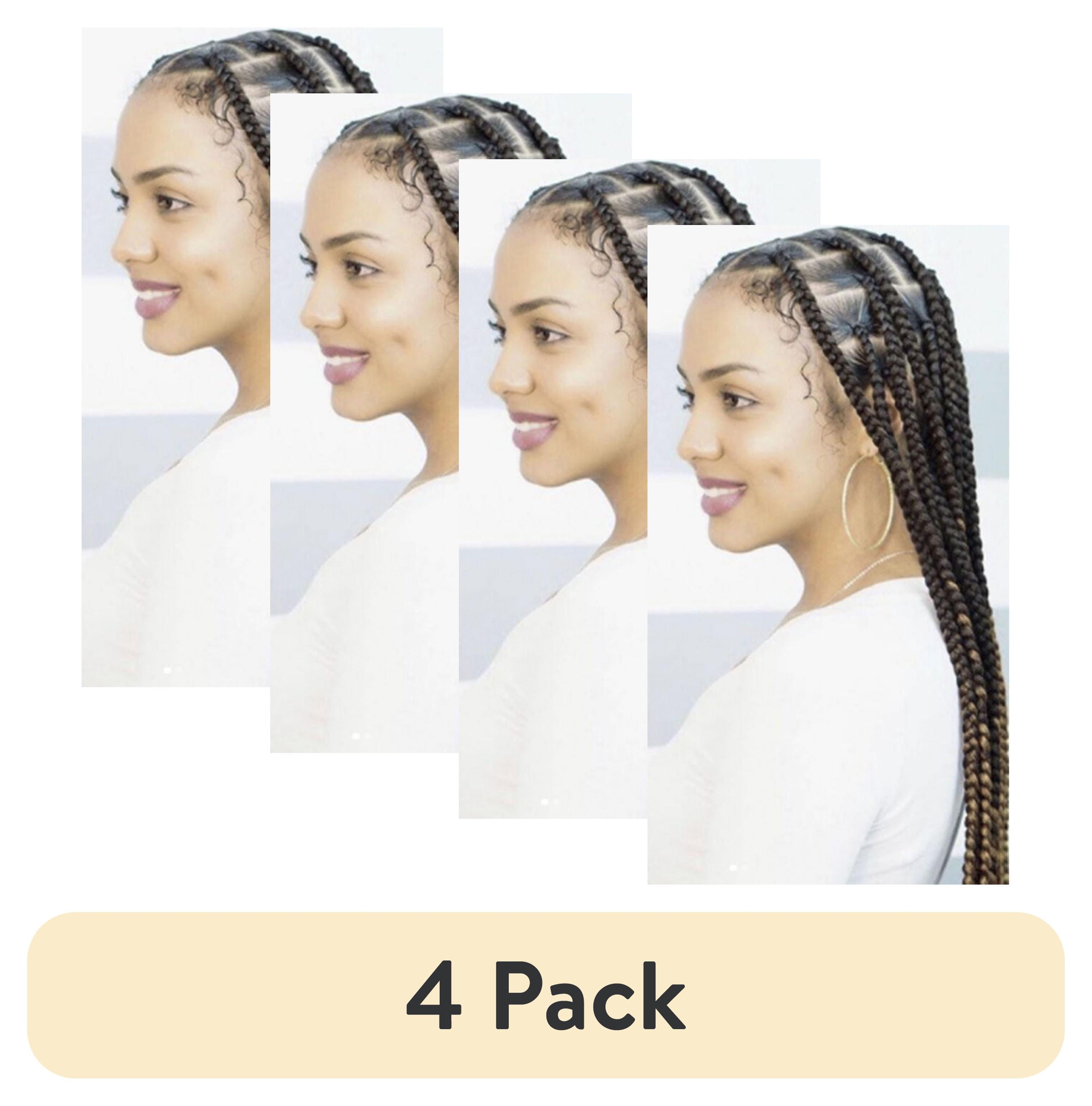 (4 pack) Darling Pre-Stretched Thrive Braid Hair 3X Pack, 52 inch, #1/ ...