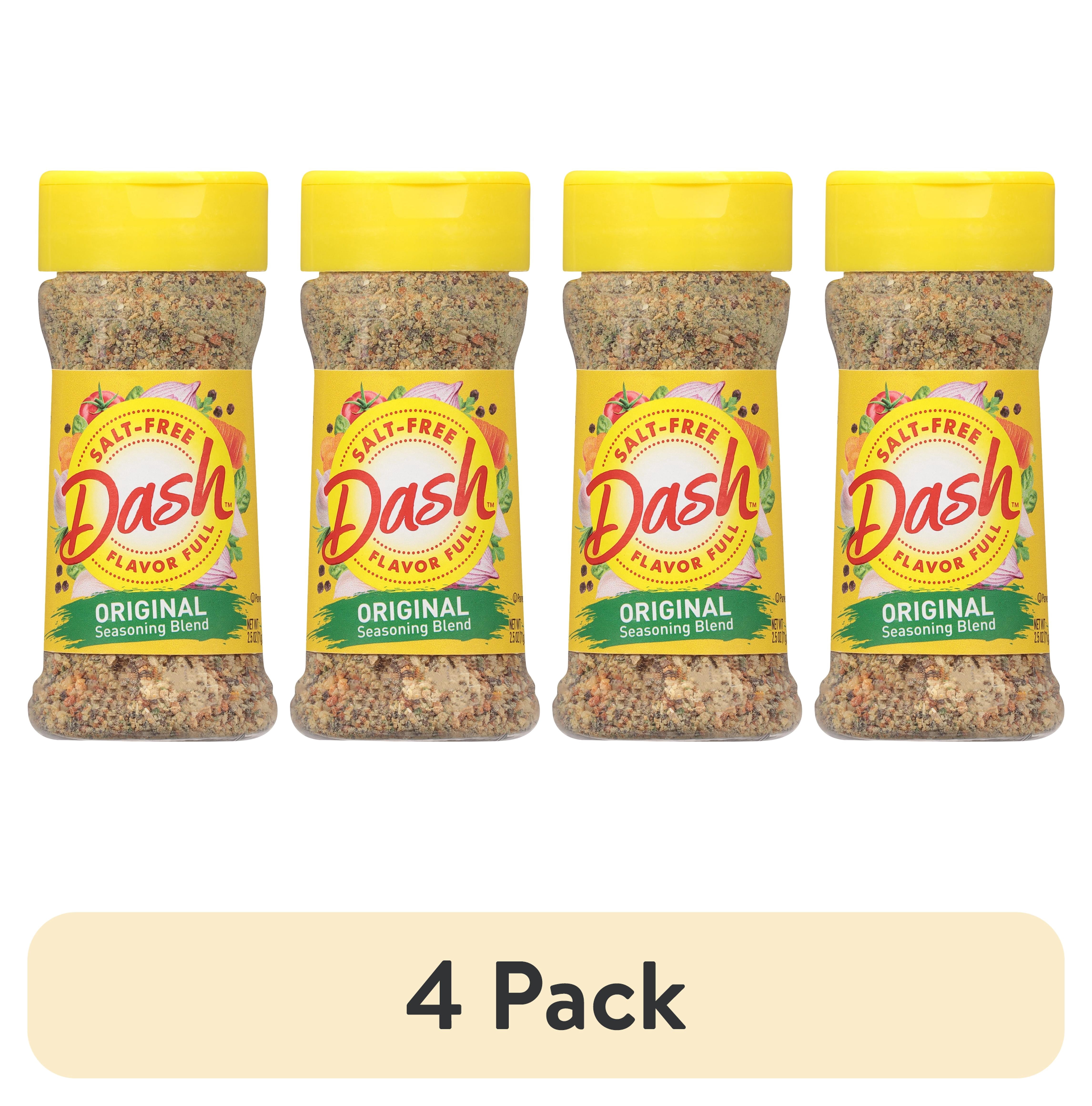 (4 pack) Dash Original Seasoning Blend, Salt free, Kosher, 2.5 oz ...