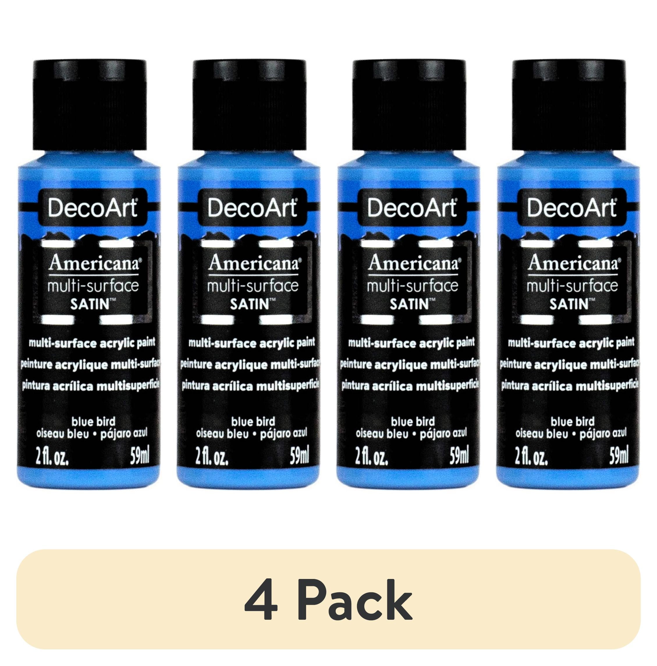 (4 pack) Americana Multi-Surface Acrylics - 2oz - Walmart.com