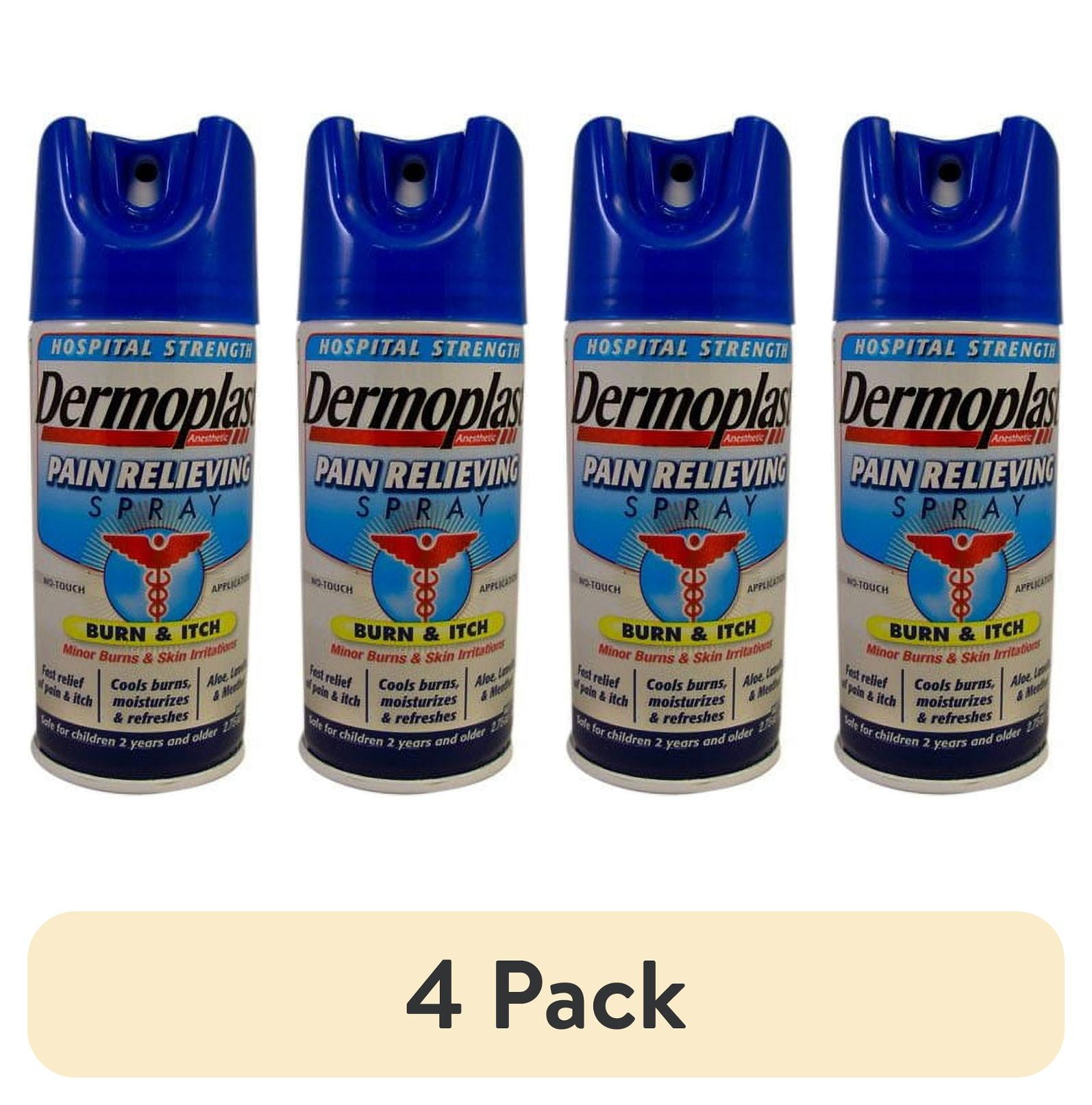 (4 pack) Dermoplast Pain Relieving Spray, 2.75 oz - Walmart.com