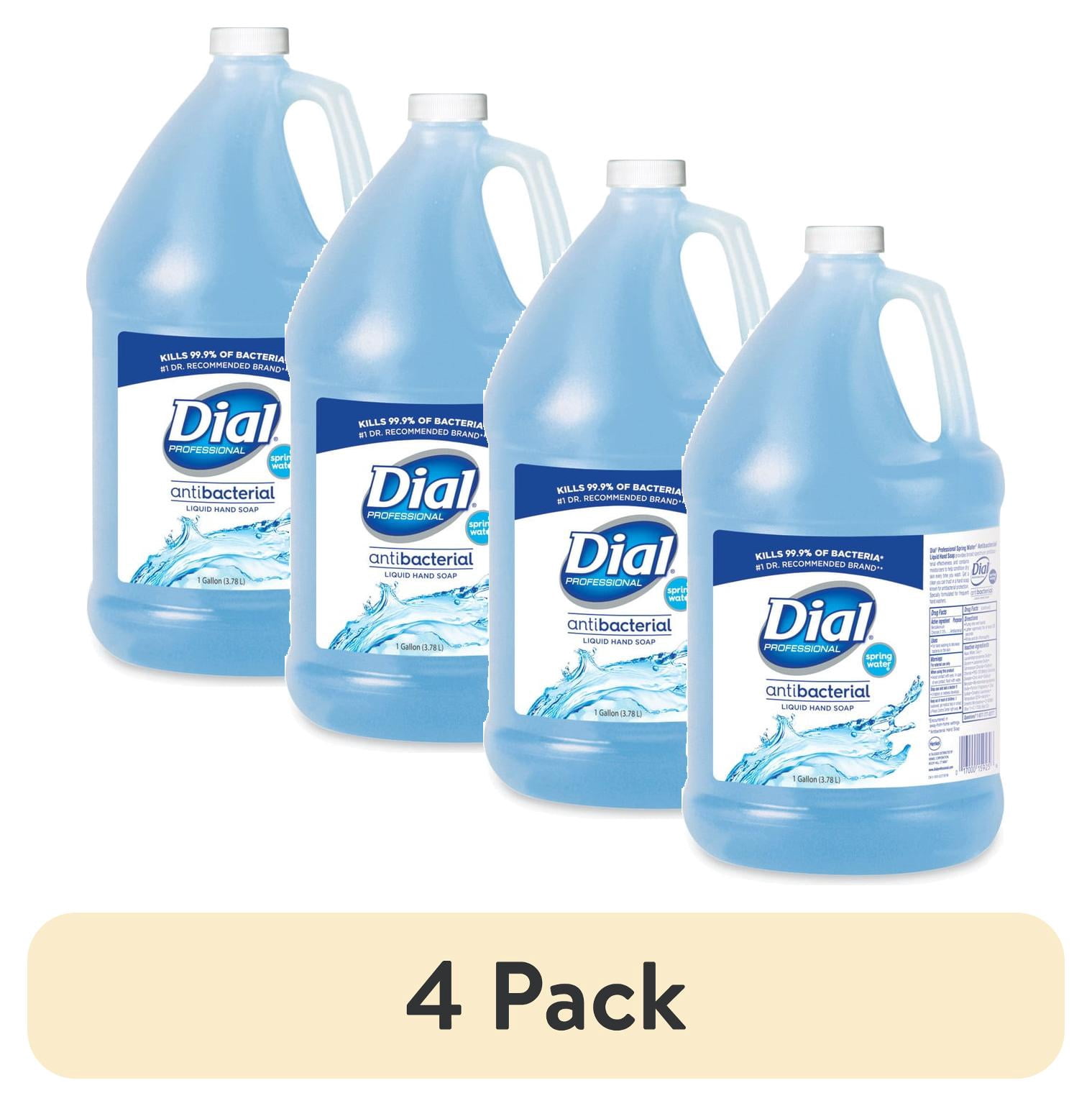 (4 pack) Dial Professional DIA15926EA 1 gal. Spring Water ...