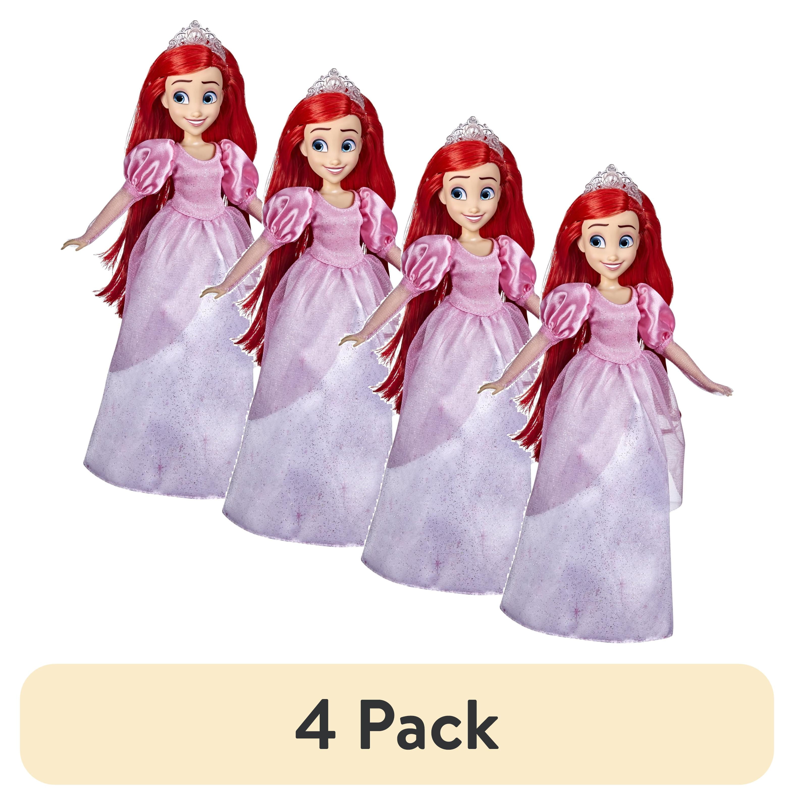 (4 pack) Disney Princess Comfy Squad Comfy to Classic Ariel Doll ...