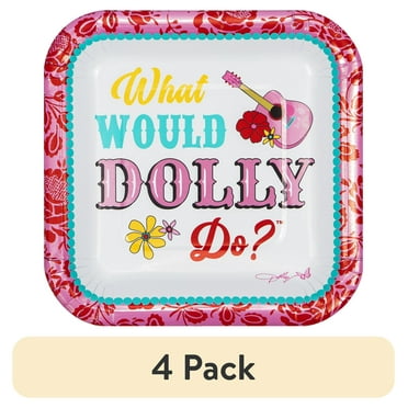 Dolly Parton I Beg Your Parton Tableware Set, Serves 16 - Walmart.com