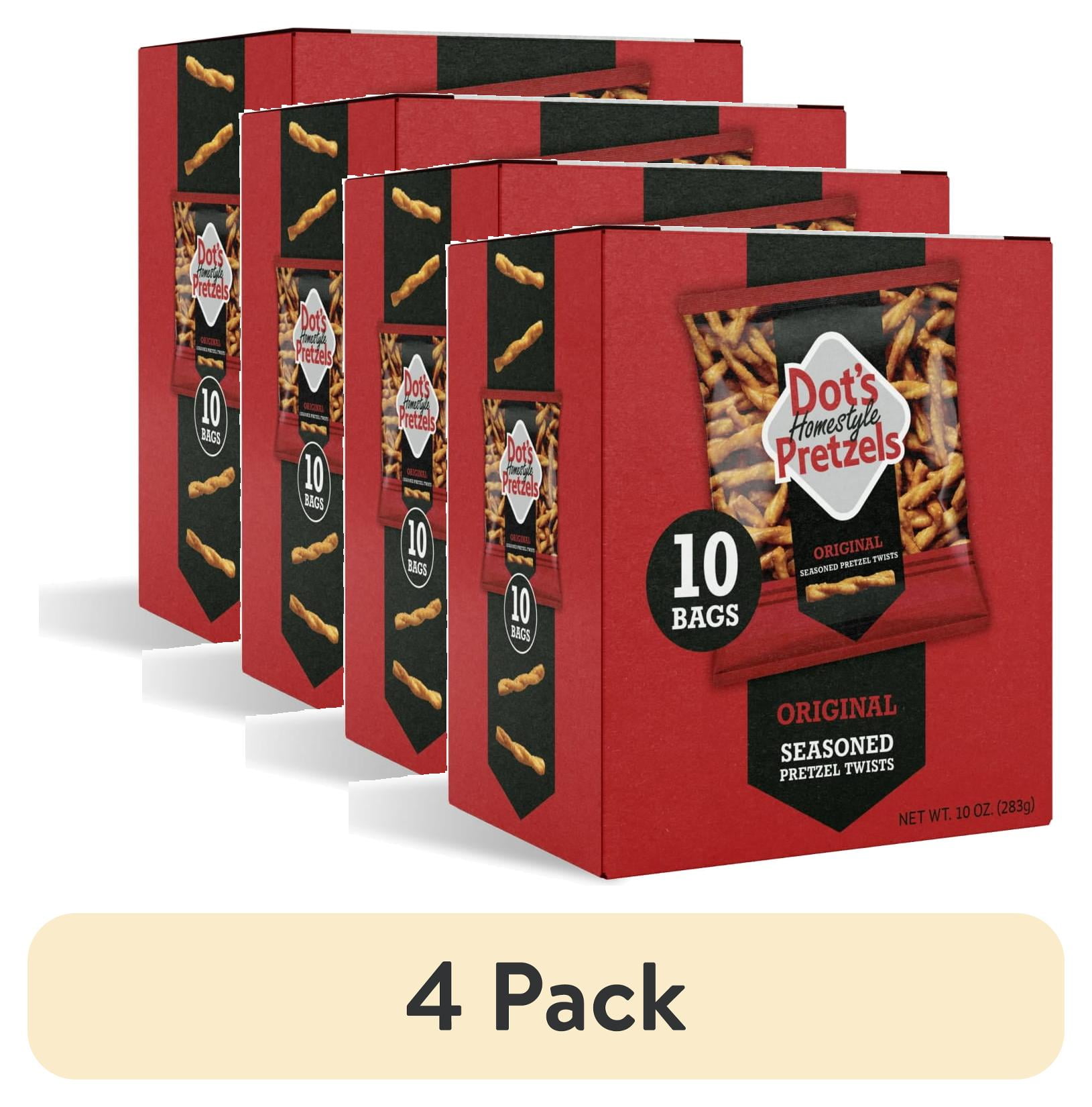(4 pack) Dot's Homestyle Pretzels Original Seasoned Pretzel Twists, 1 ...