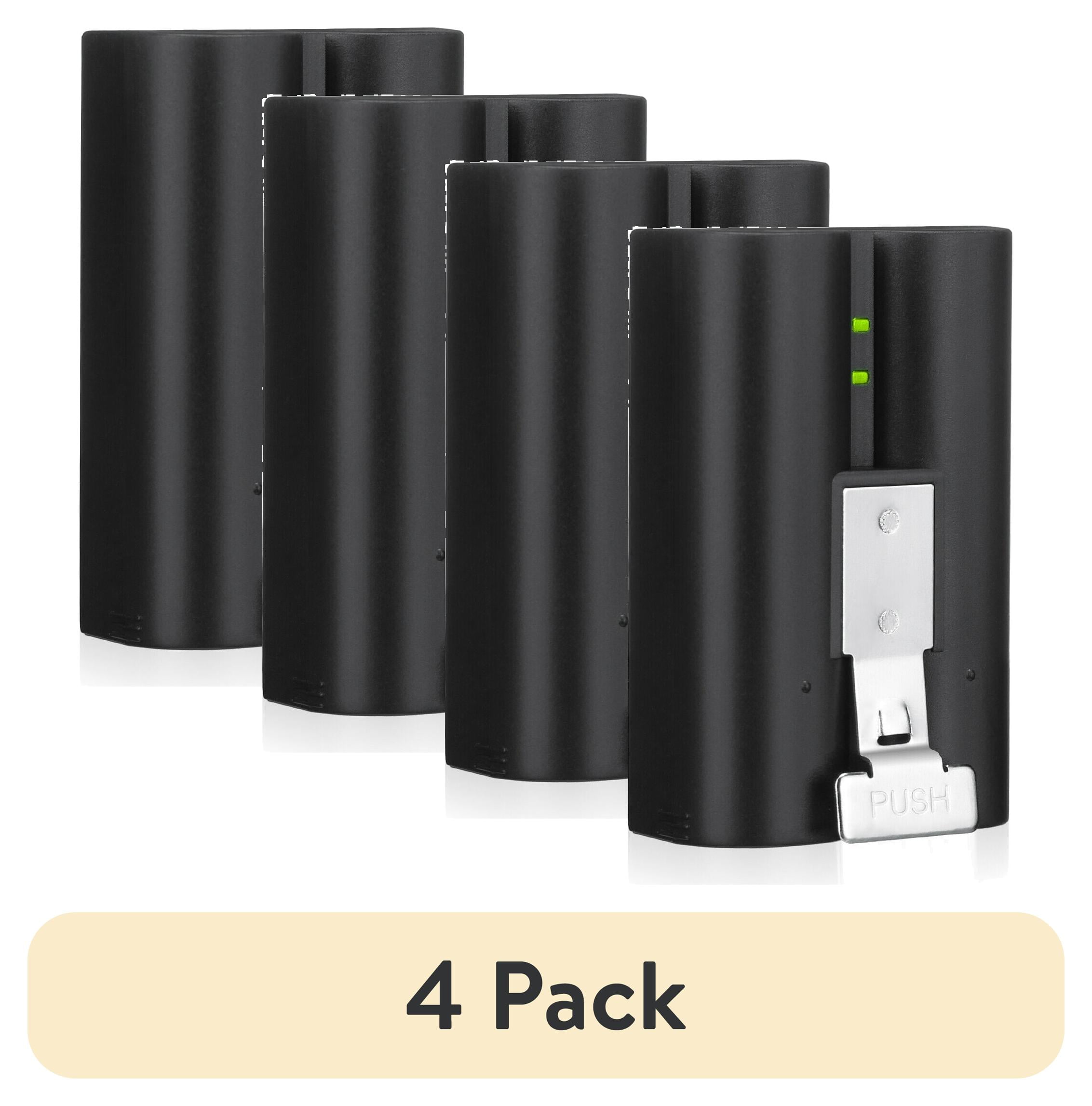 (4 pack) EBL Rechargeable Doorbell Replacement Battery Compatible with ...