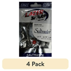 Eagle Claw Lazer Sharp 31" Redfish Rig with 1 oz. Egg Sinker, 2 Pack ...