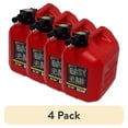 (4 pack) Easy Can 5 Gallon Gas Can with Flame Mitigation Device and ...