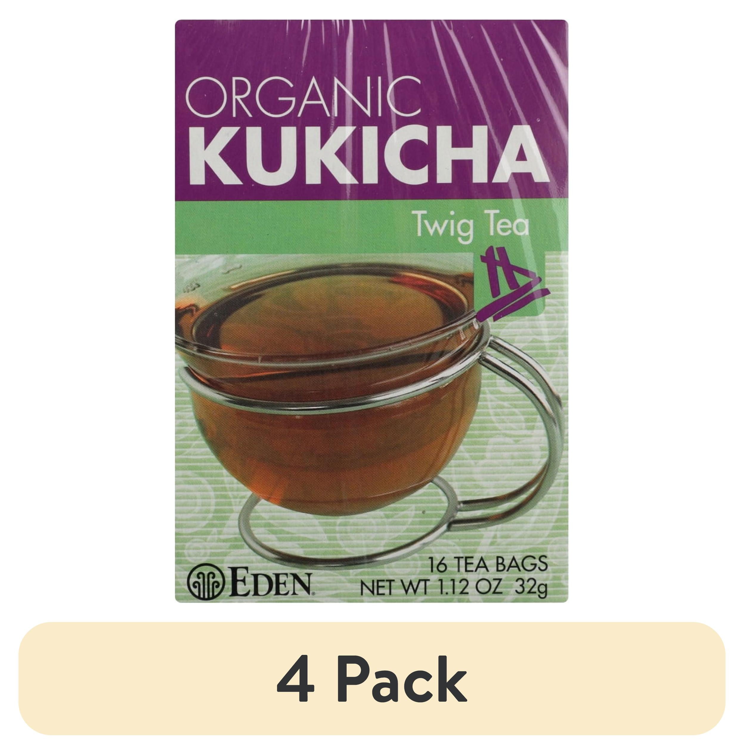 (4 pack) Eden Foods Organic Kukucha Twig Tea, 1.12 oz - Walmart.com