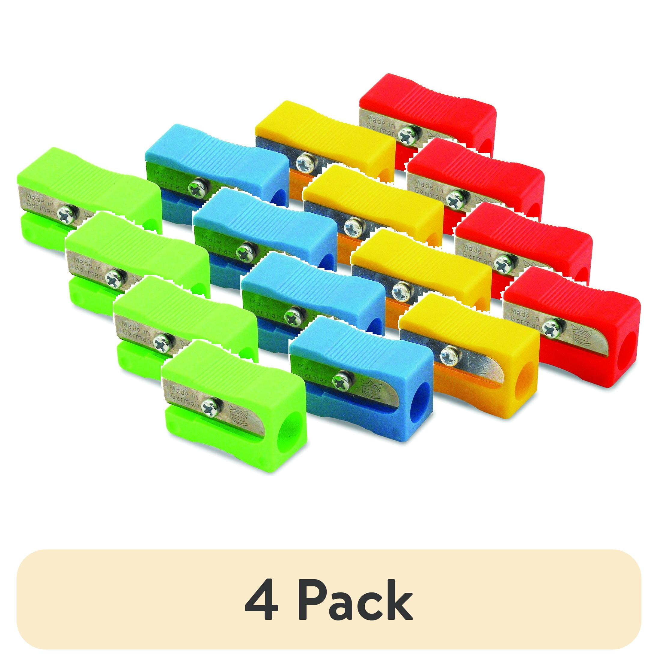 (4 pack) Single Hole pencl Sharpener, 25/pkg - Walmart.com