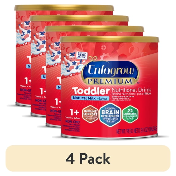 (4 pack) Enfagrow Premium Toddler Nutritional Drink, To Support Picky ...