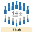 (4 pack) EverStart 14-Piece Snap Connects Male and Female, Fits 16-14 ...