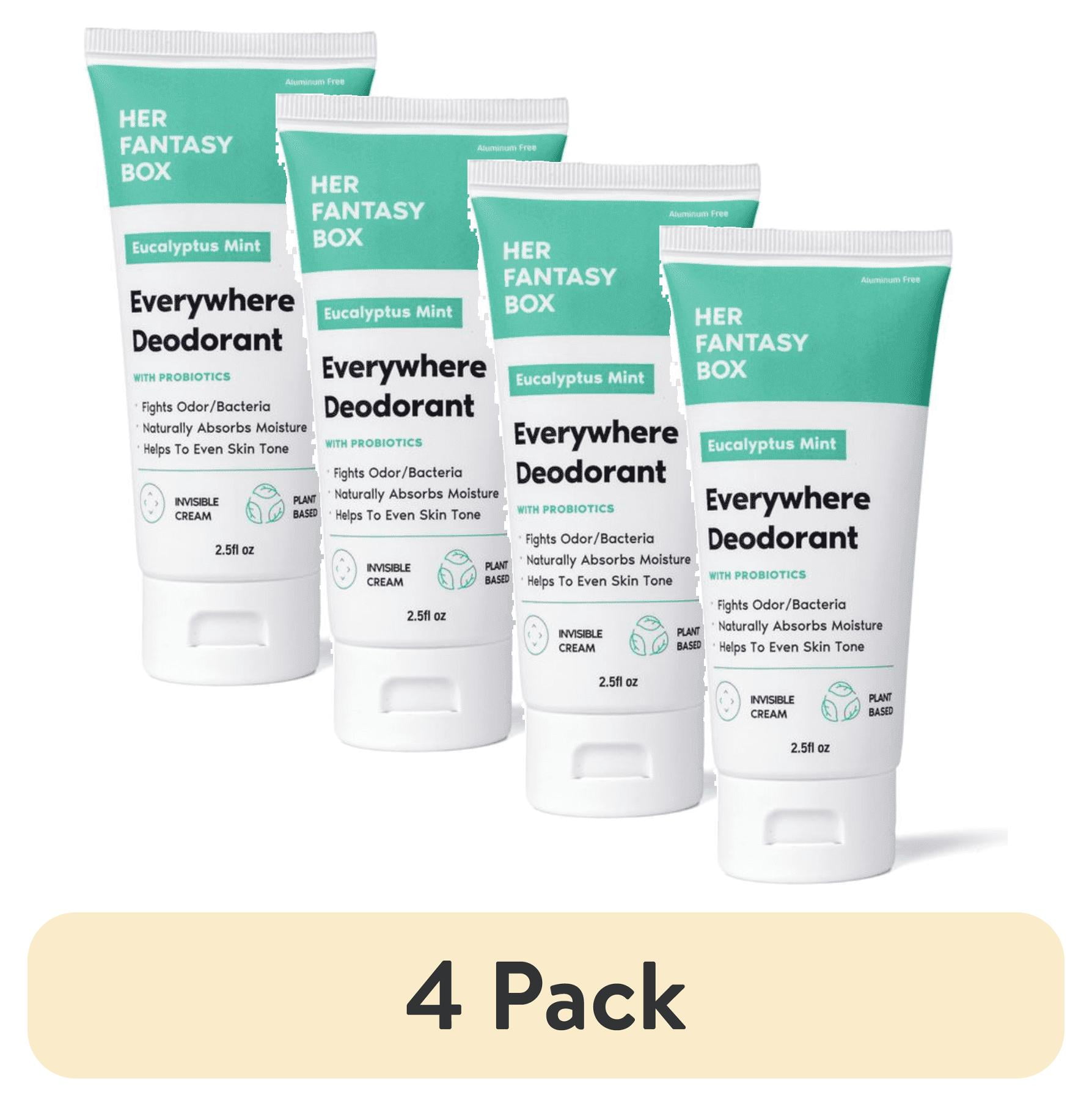 (4 pack) Everywhere Deodorant with Probiotics - Aluminum-Free ...
