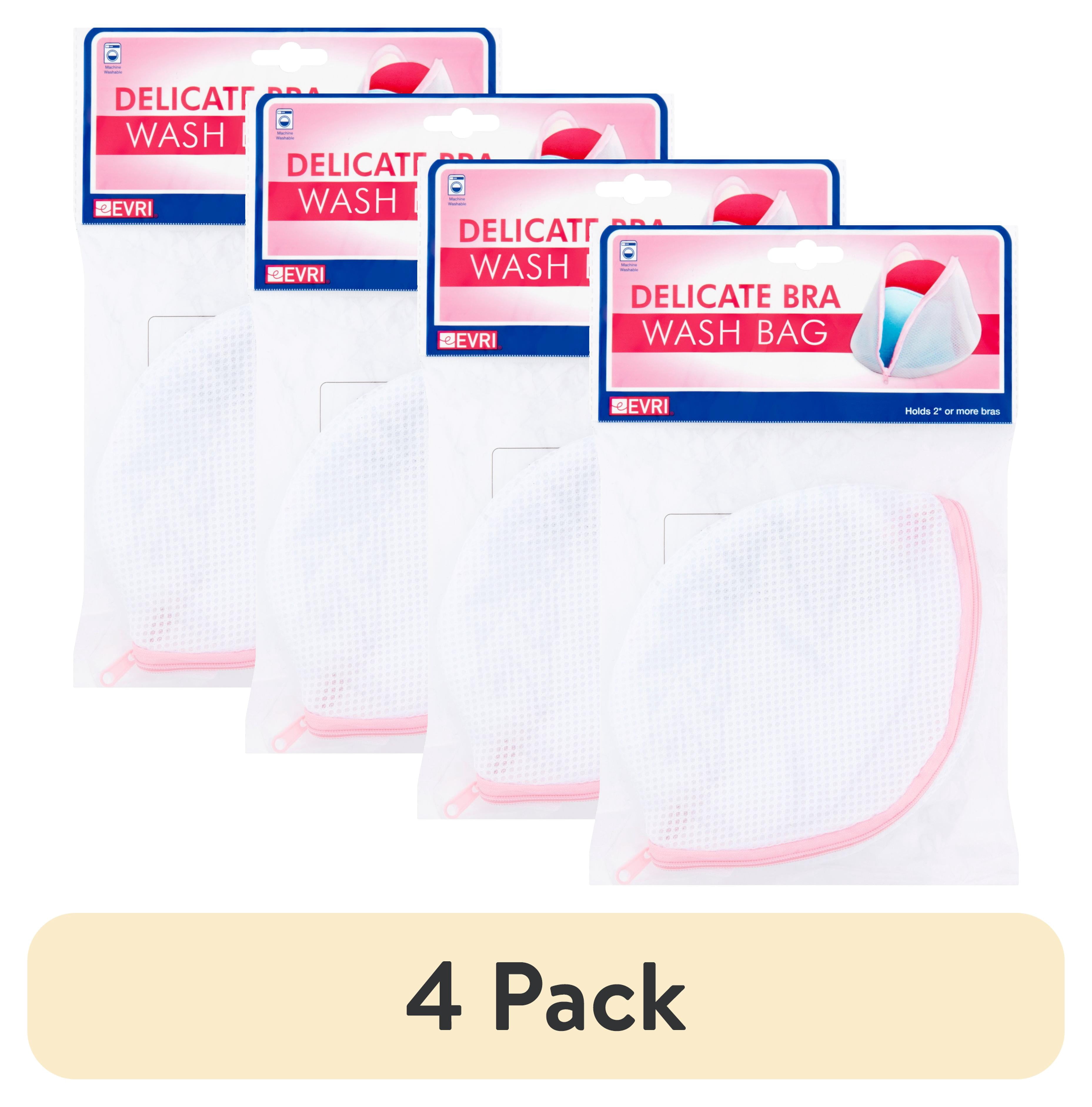 (4 pack) Evri Delicate Bra Wash Bag - Walmart.com