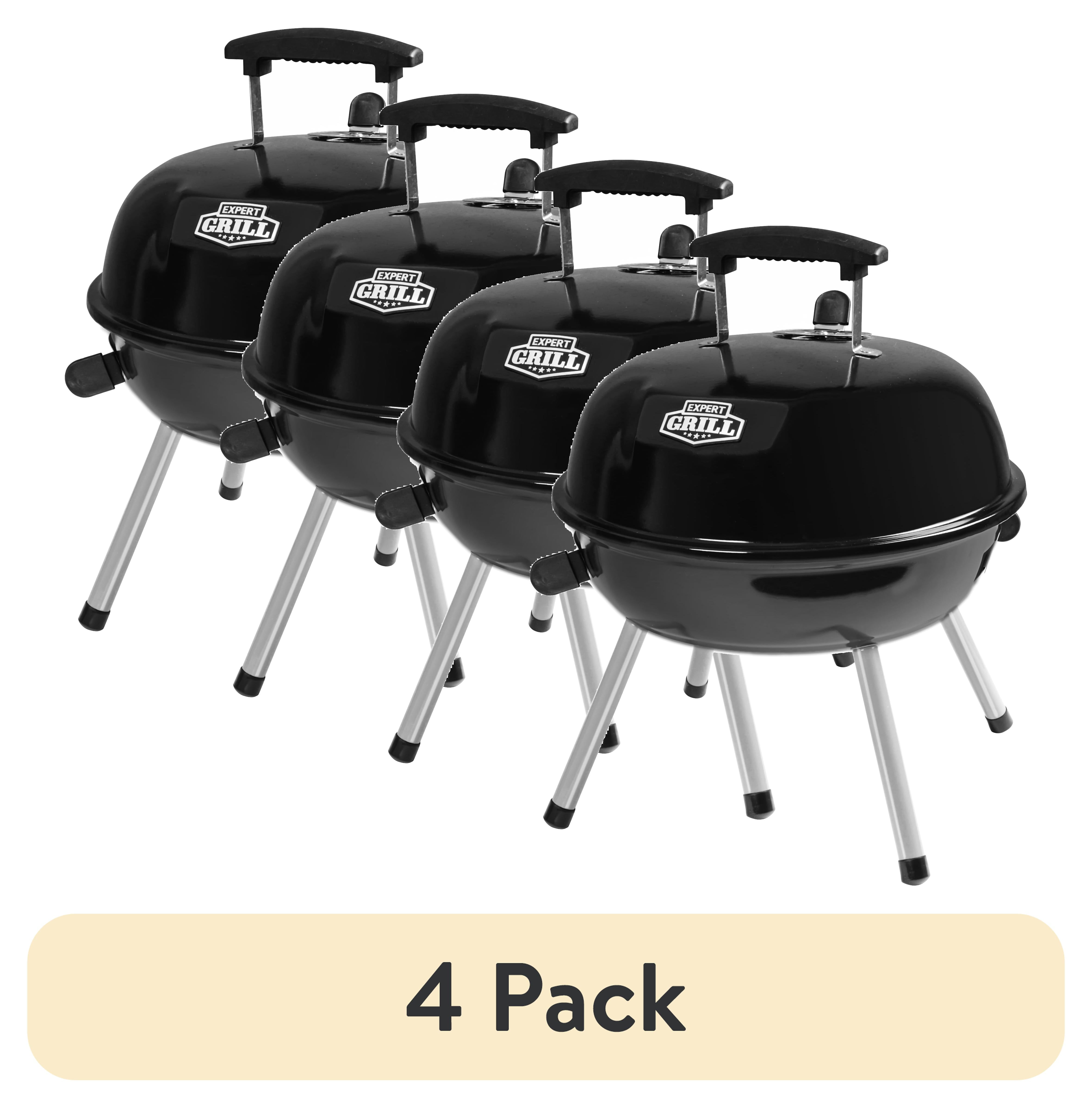(4 pack) Expert Grill Charcoal Grill, 14.5 Inch Portable Charcoal Grill ...