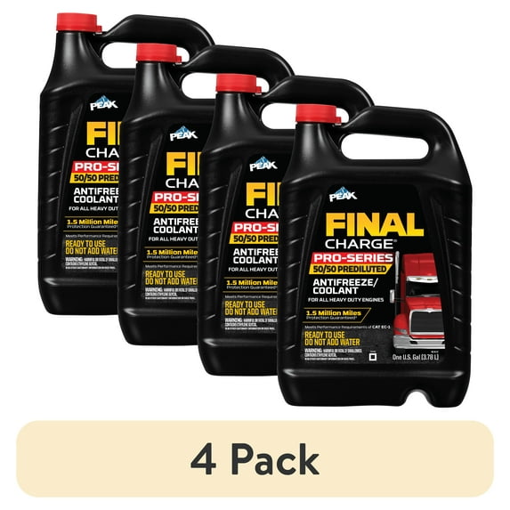 (4 pack) FINAL CHARGE® PRO-SERIES 50/50 Pre-Diluted Extended Life ...